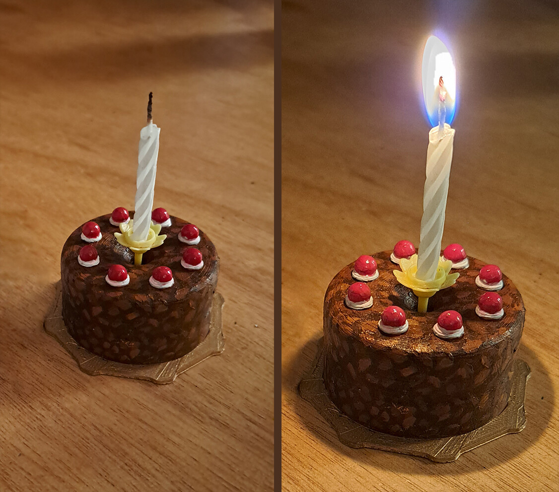 ArtStation - The cake is a lie