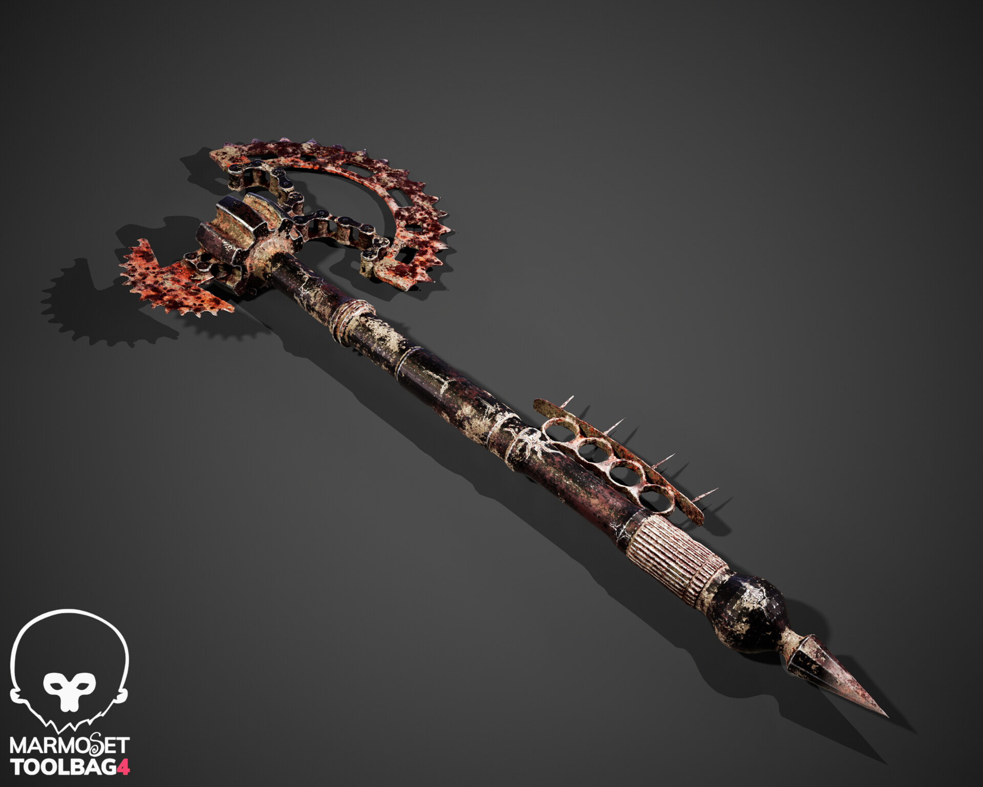 ArtStation - homemade weapon