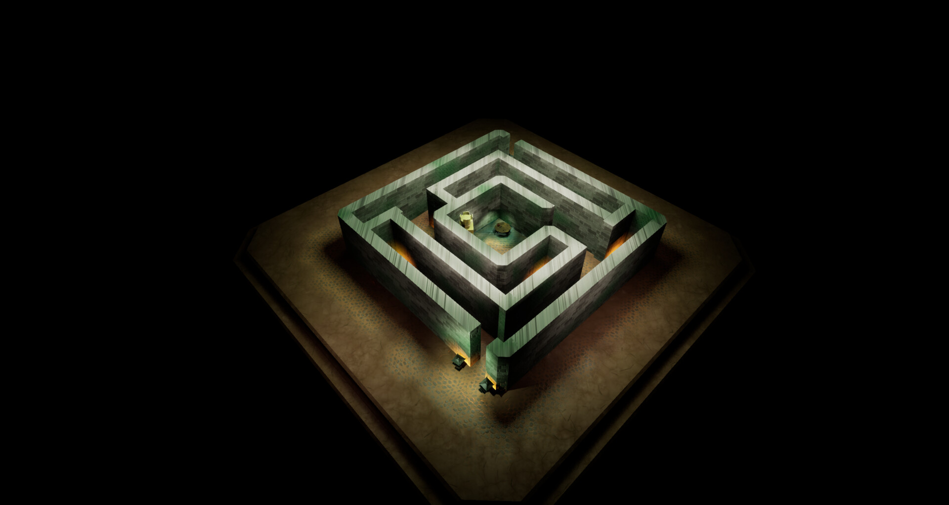 ArtStation - Zhongli Labyrinth