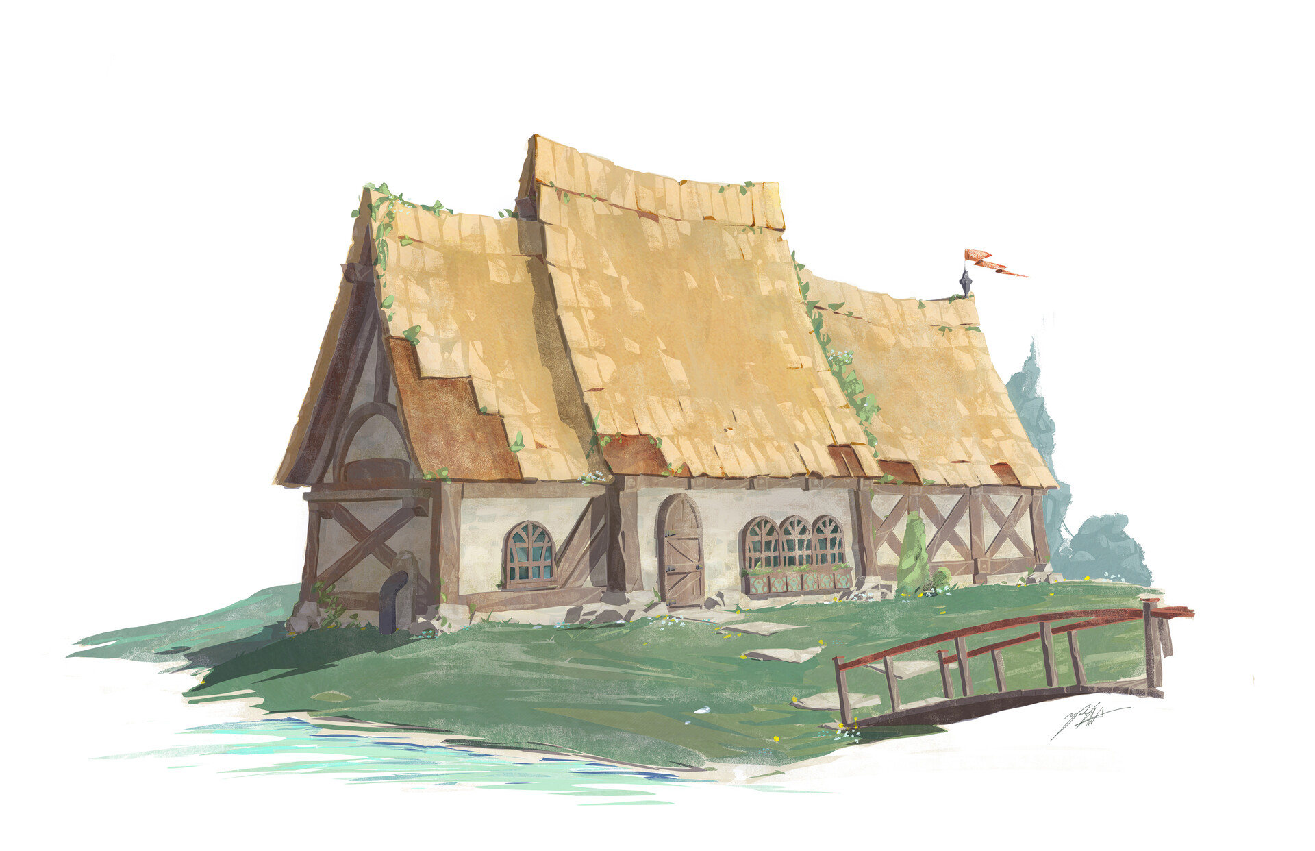 ArtStation - Homestead - Concept Art