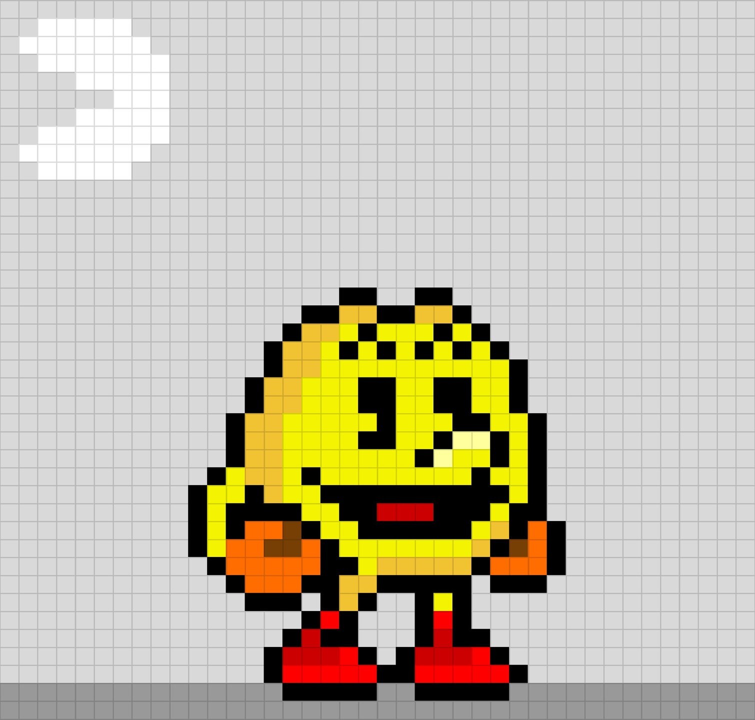 ArtStation - Pac-Man - Super Smash Bros Pixel