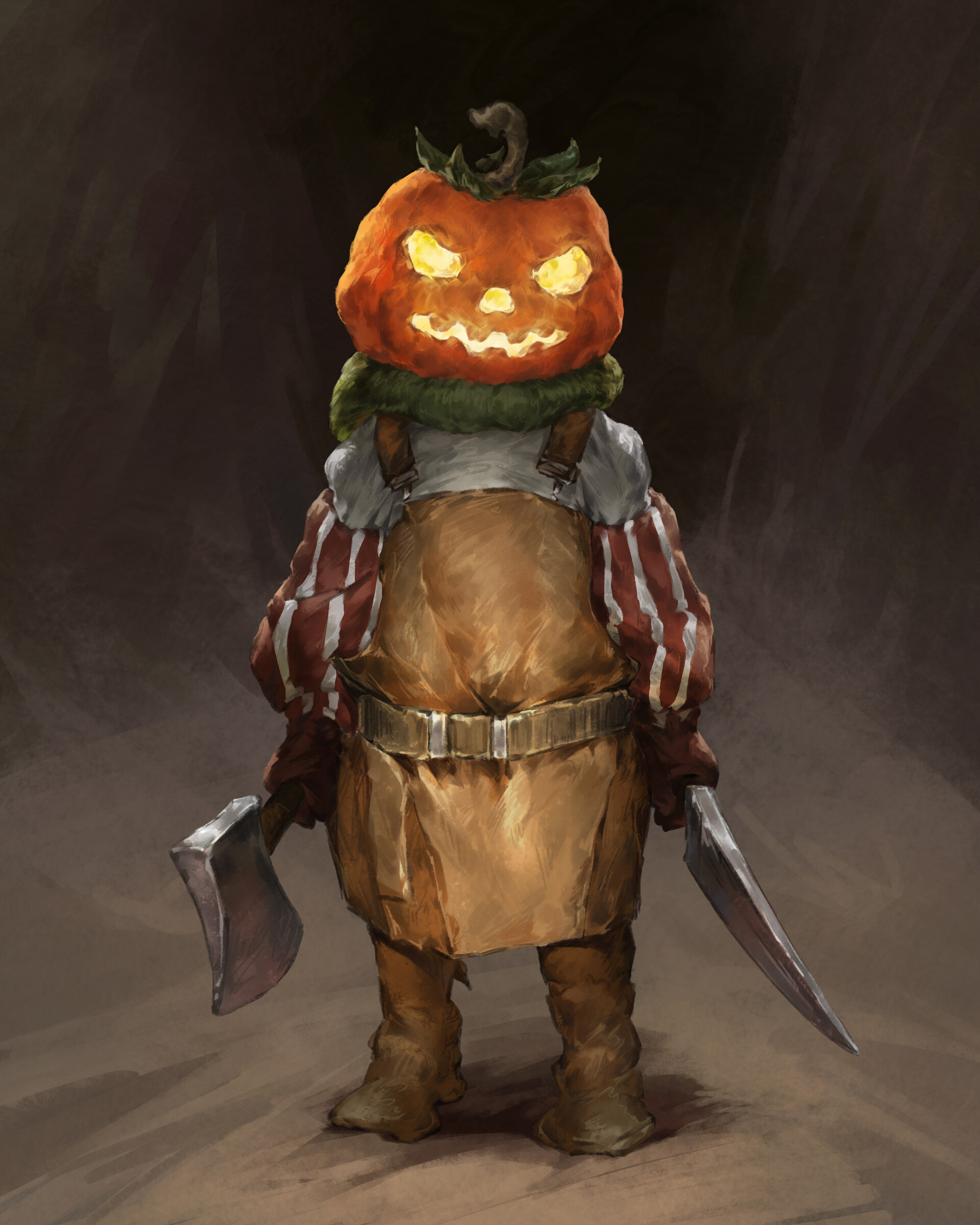 ArtStation - Pumpkin Head