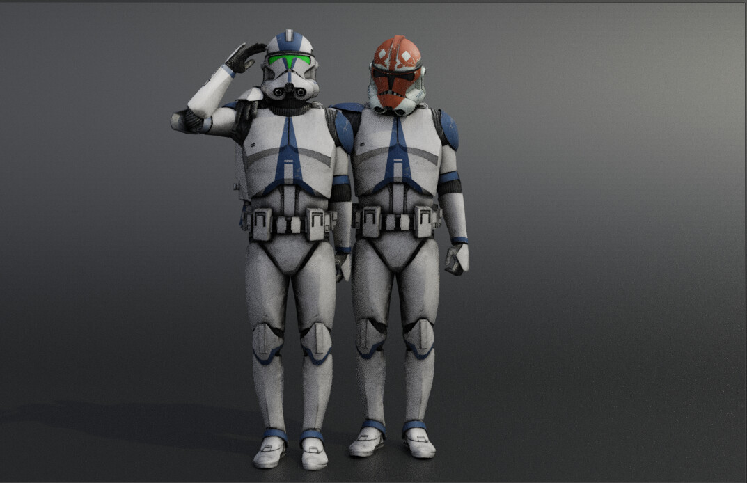 ArtStation - 501st & 332nd Troopers