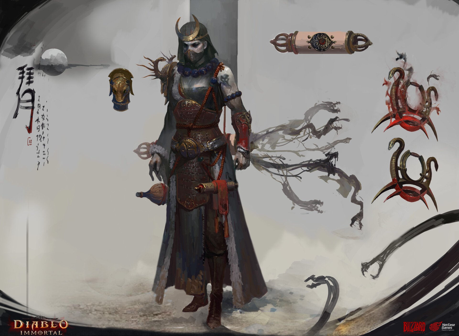 pydna . - Diablo immortal-"Moon Bishop" Cosmetics(IP collaboration)