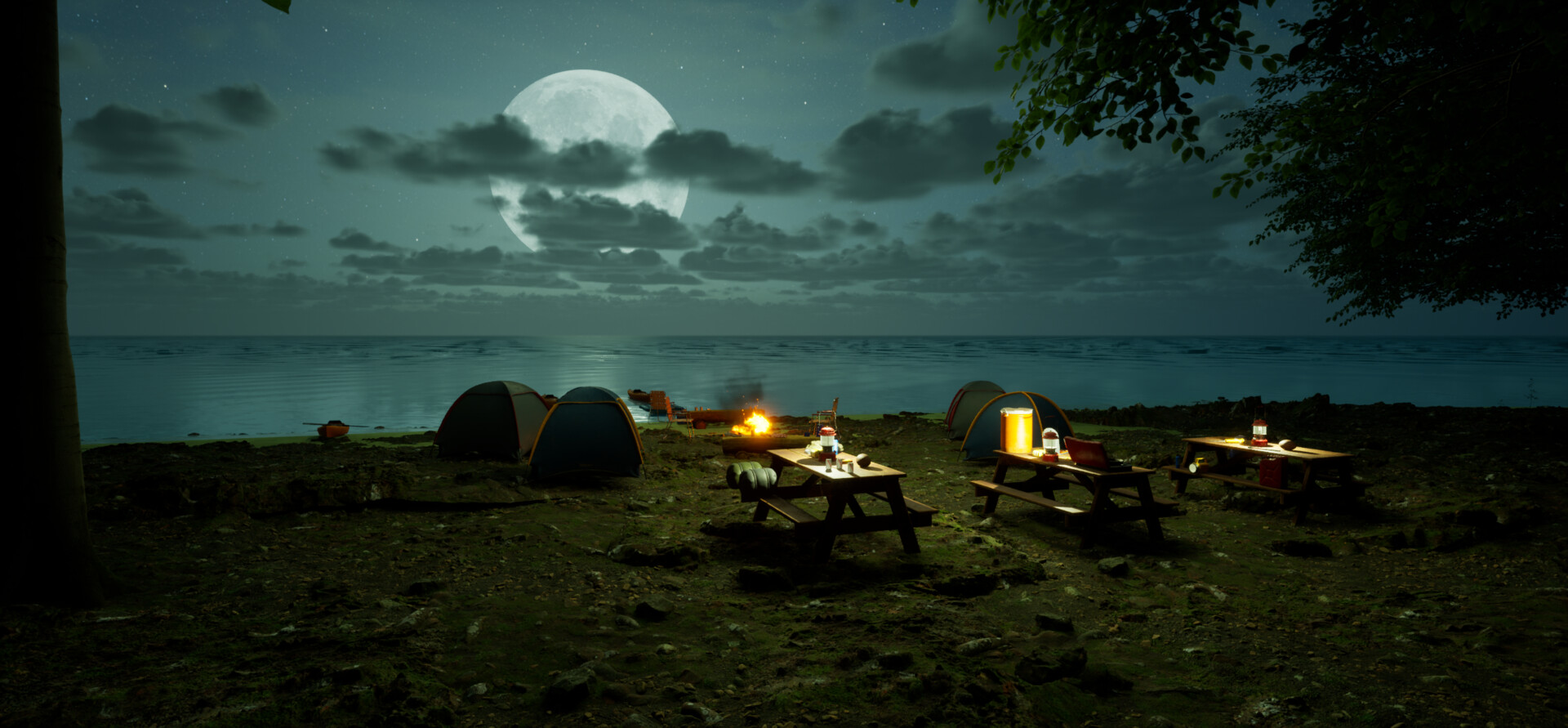 ArtStation - CAMPING