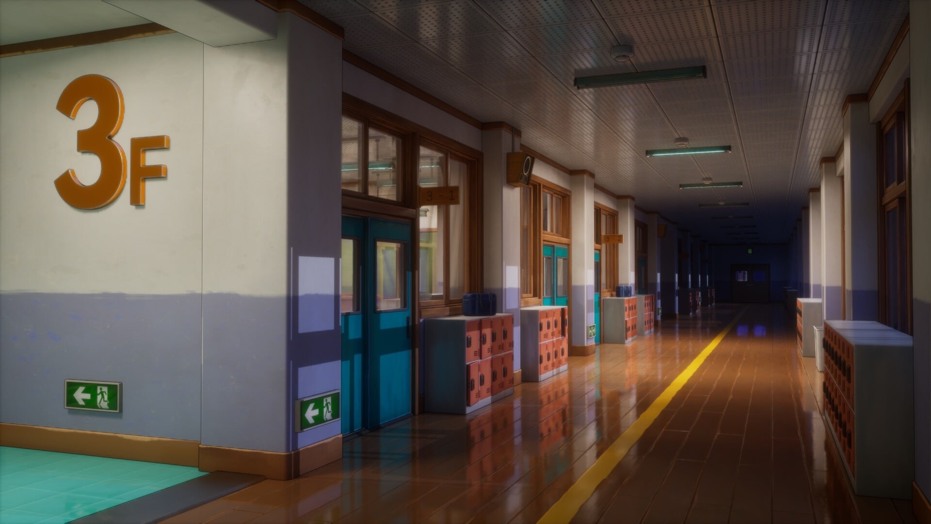 LiziLizi (Liwenyi) - [UE5] Cartoon Japanese School