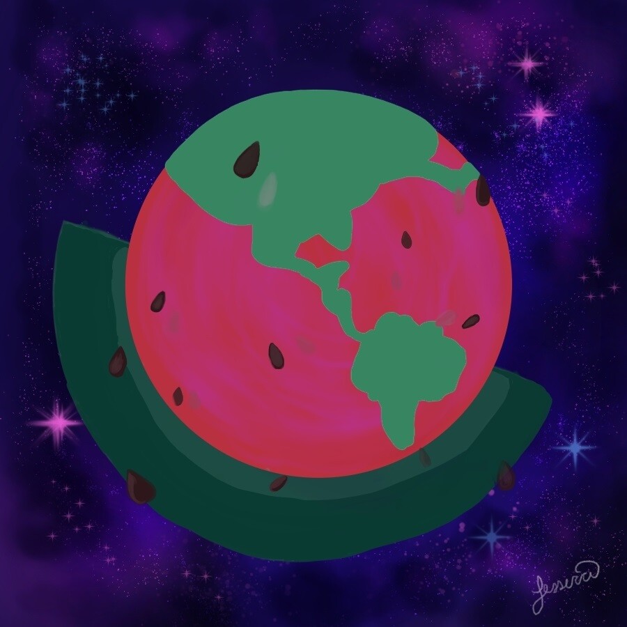 ArtStation - Watermelon world