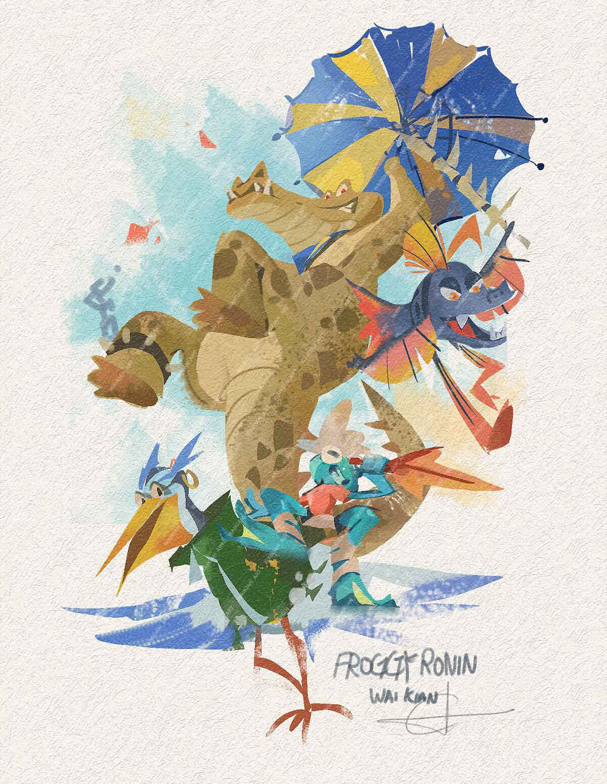 ArtStation - Froggy Ronin
