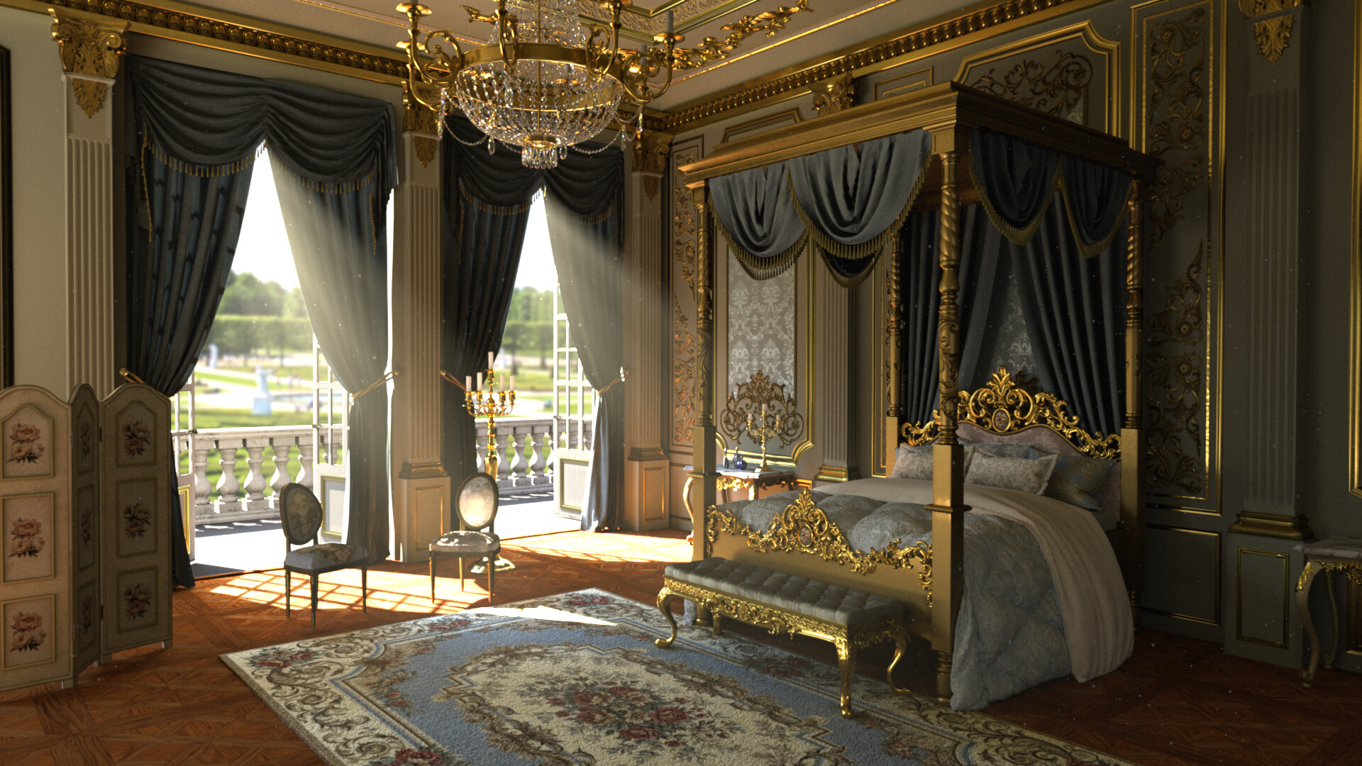 ArtStation - Royal Bedroom