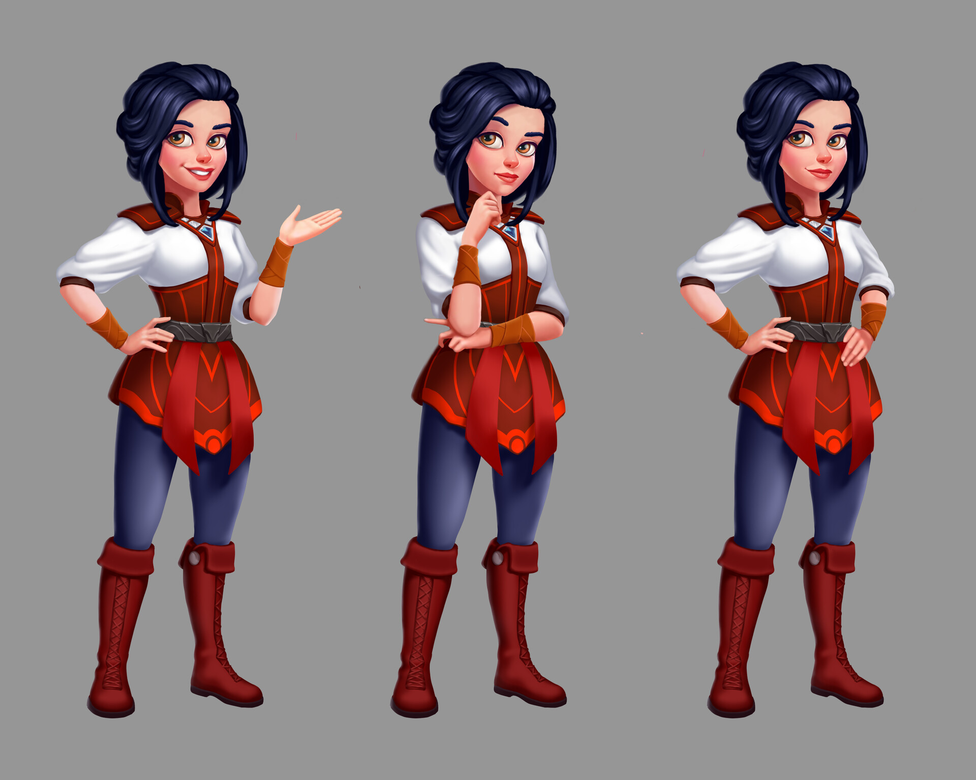 ArtStation - character girl