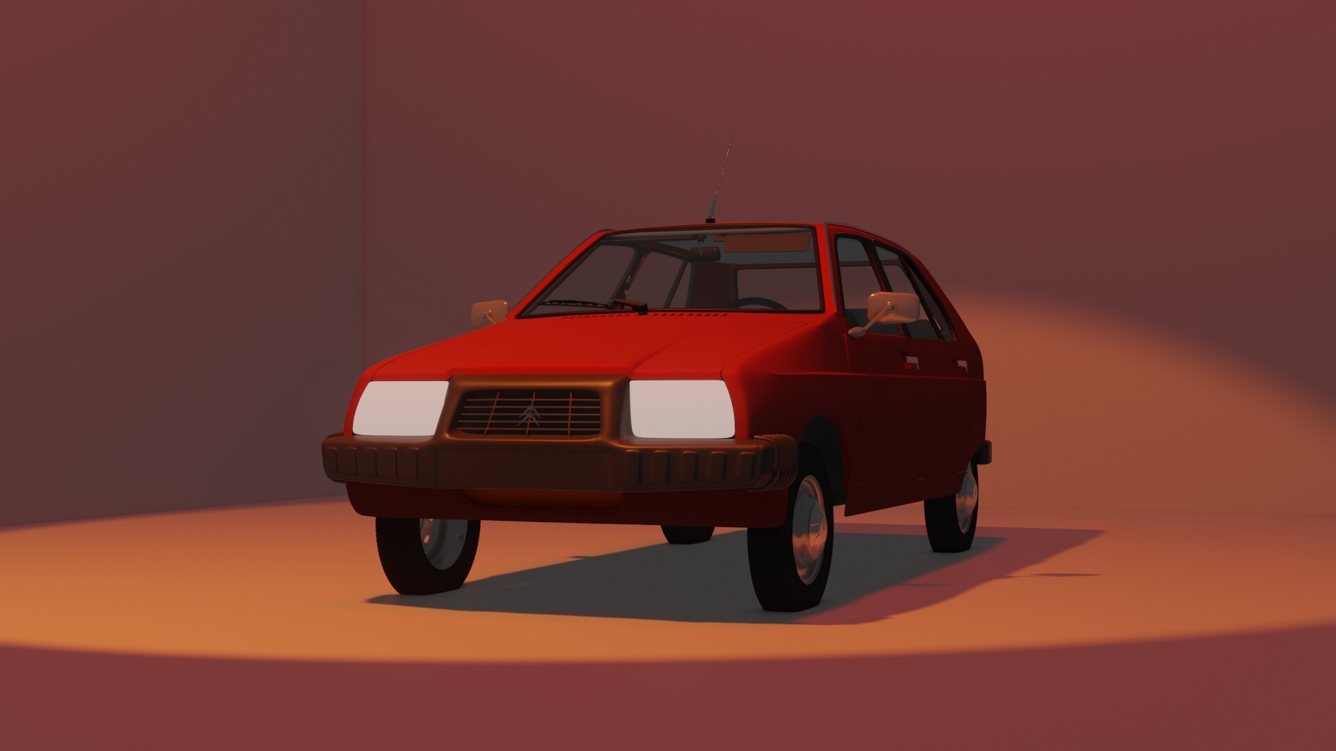 ArtStation - Classic Car