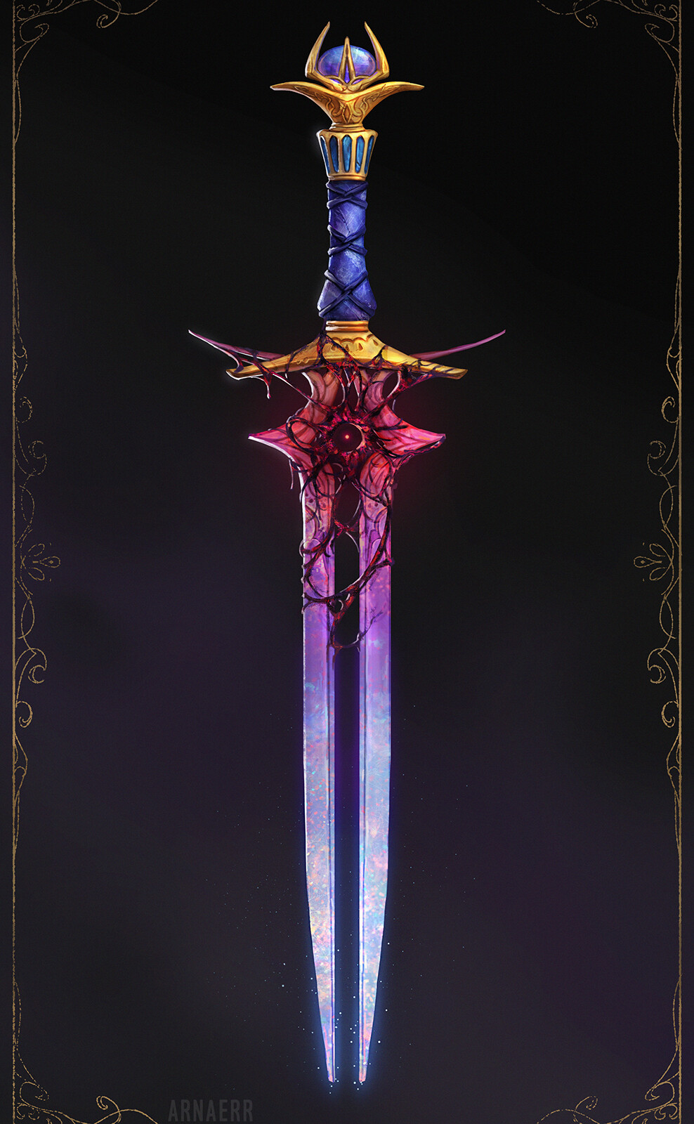 Corrupted Blade by Arnaerr : r/ImaginaryWeaponry