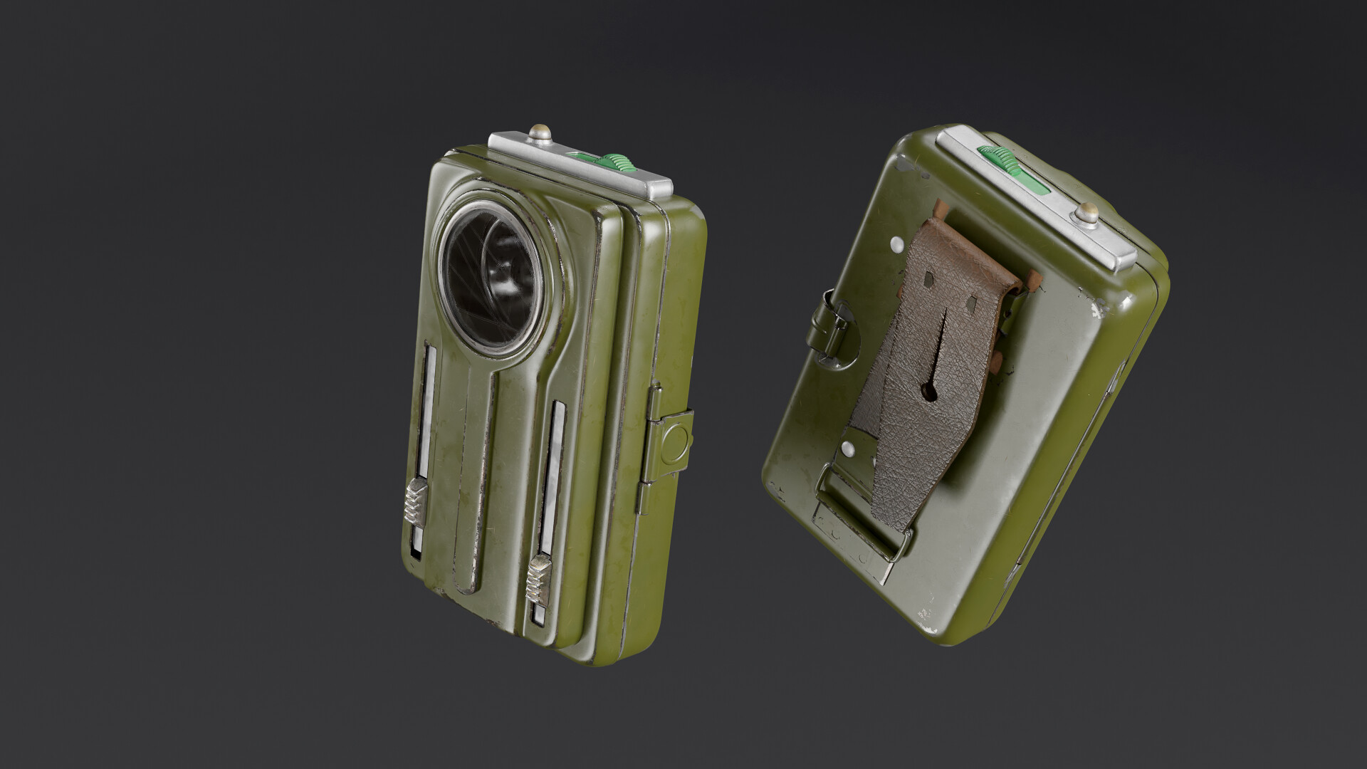 ArtStation - Military signal flashlight