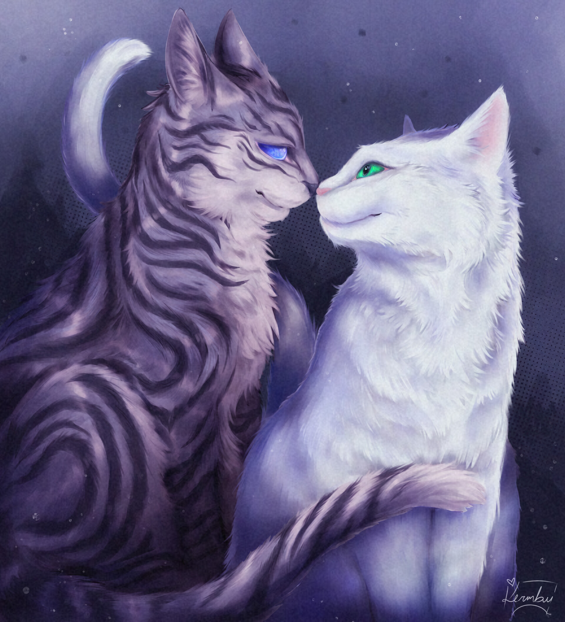 Warrior Cats Jayfeather And Halfmoon Mating