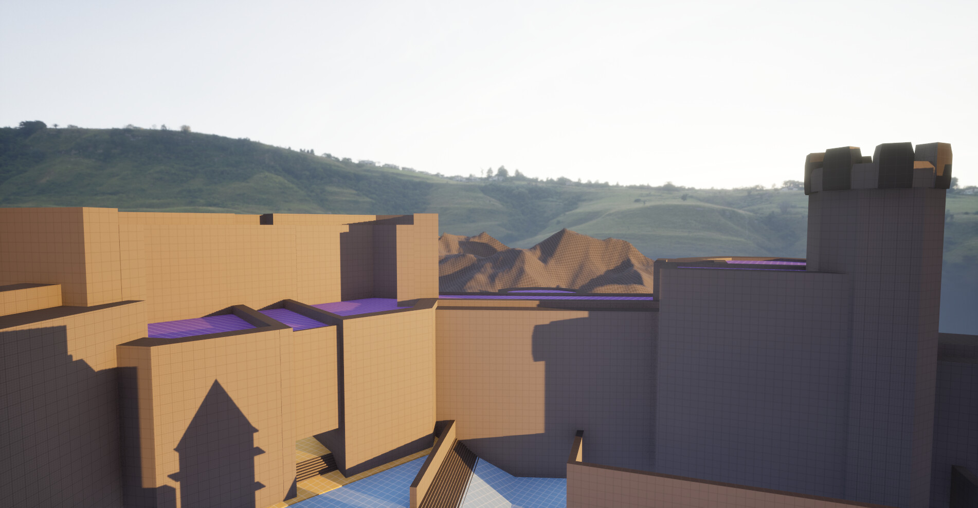 Shane Boucher Game Designer Portfolio - CAERNARVON CASTLE LEVEL ...