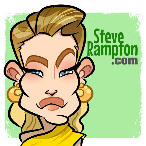 ArtStation - Gigi Hadid Caricature