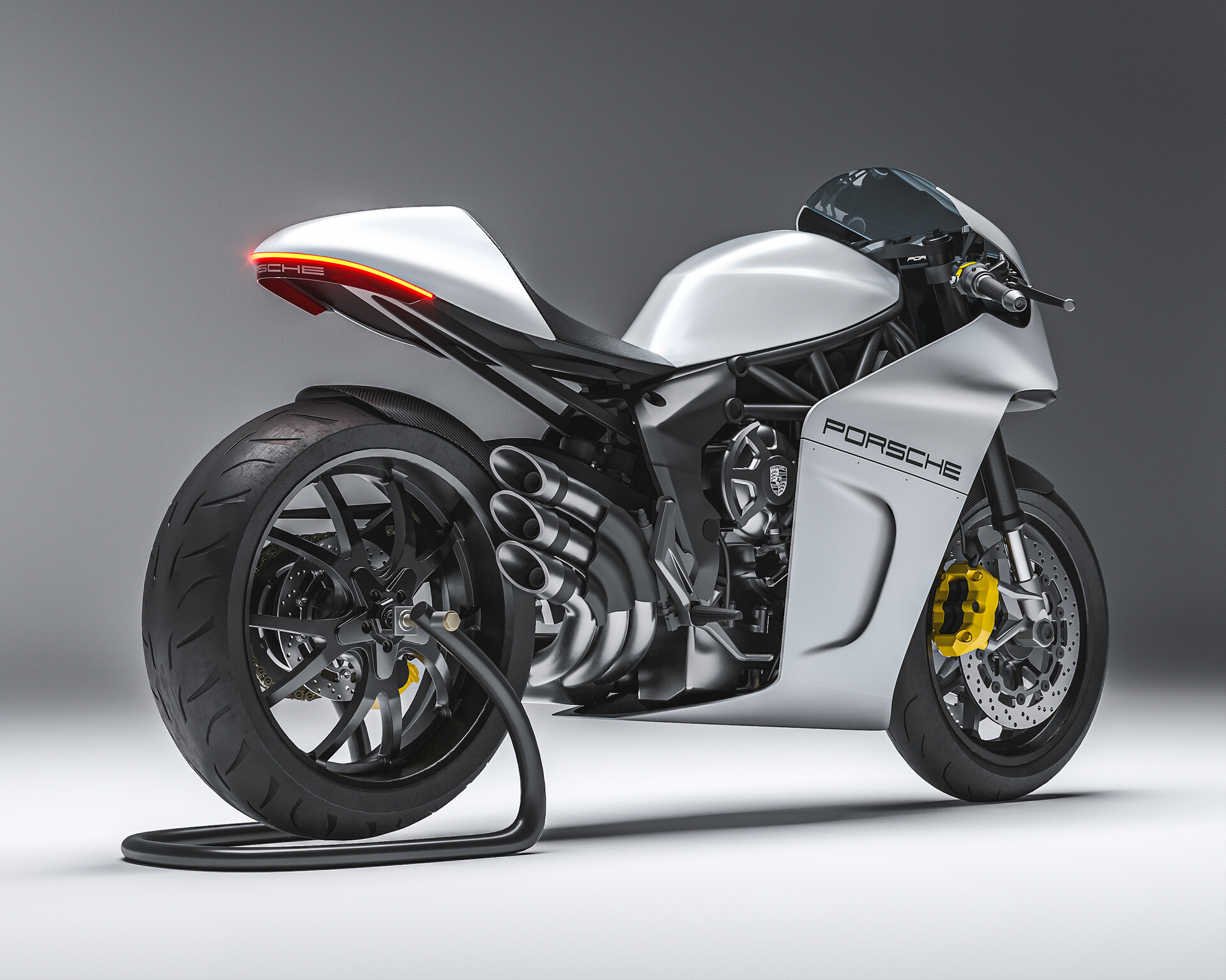 ArtStation - Porsche - Motorcycle Concept