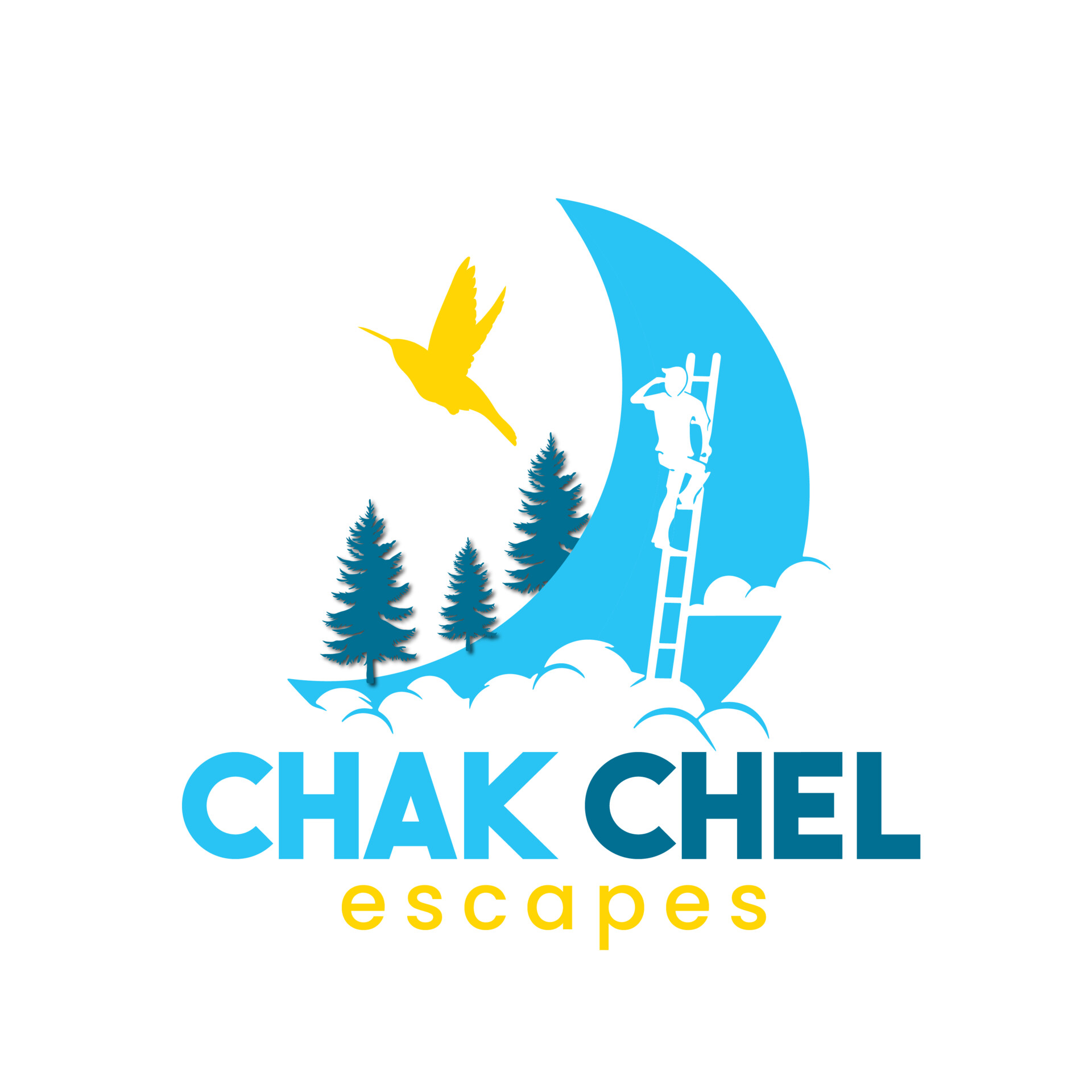 ArtStation - Chak Chel logo agencia de viajes