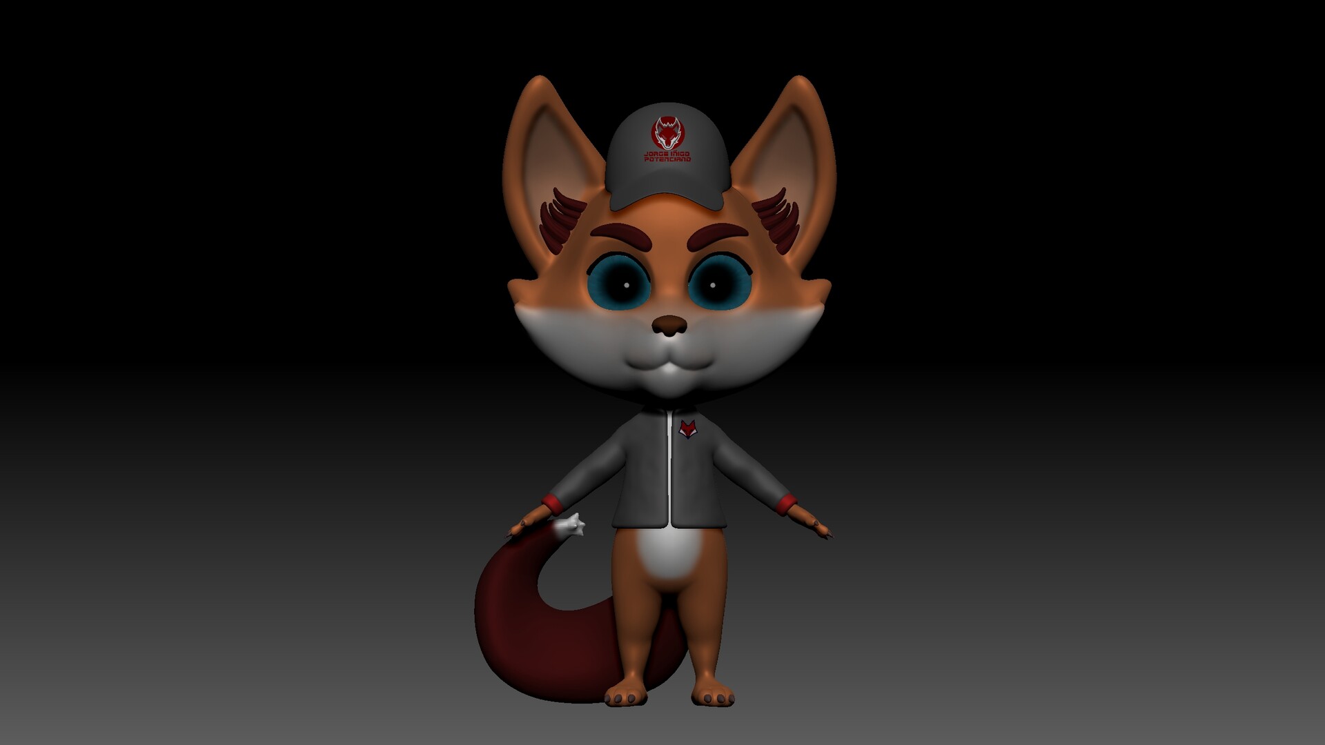 ArtStation - Stylized Fox