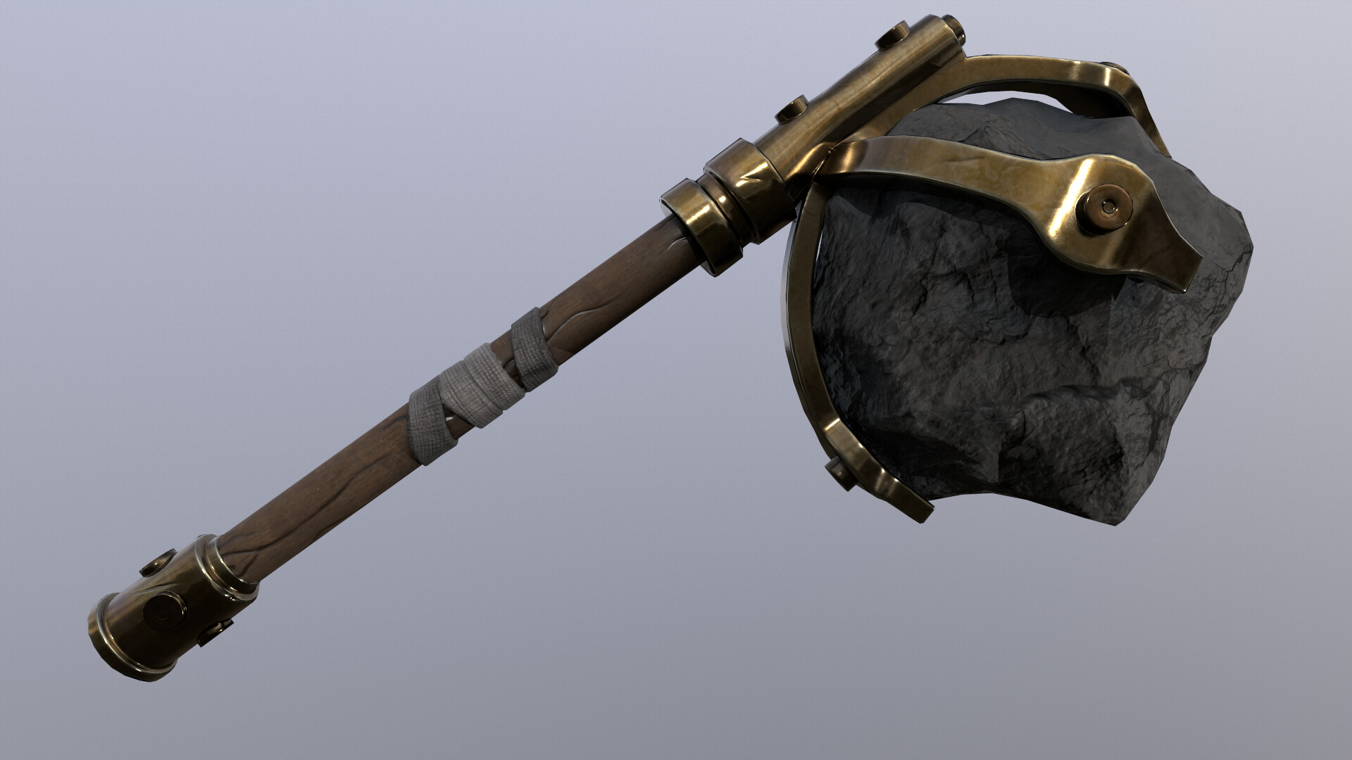 ArtStation - Black Stone Hammer