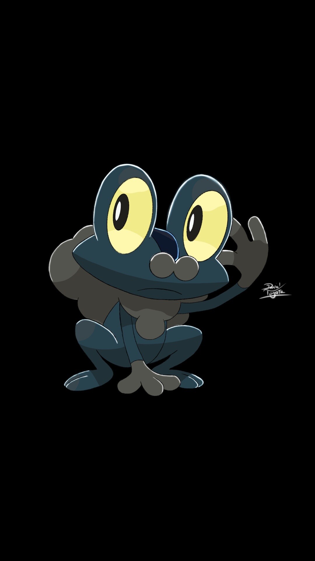 ArtStation - Froakie - Pokemon