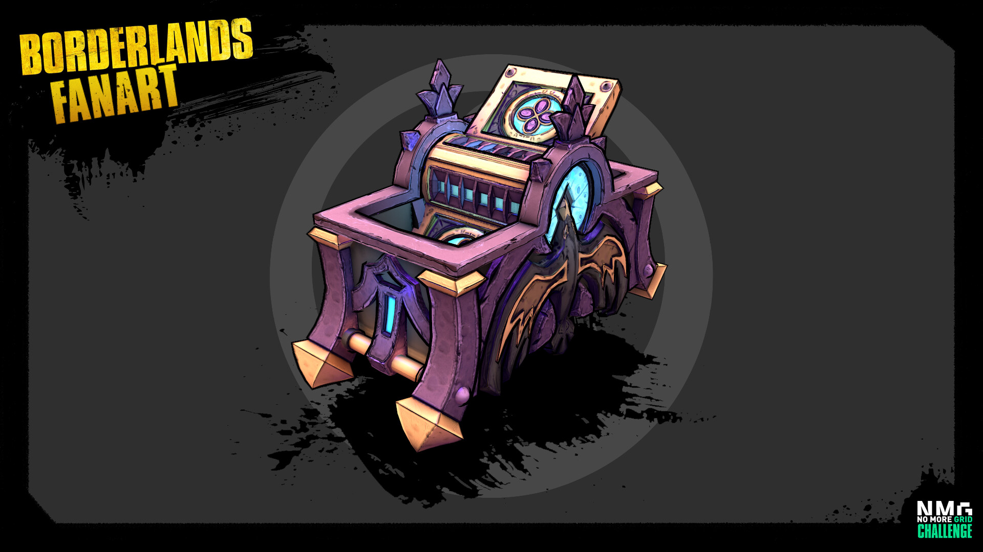 Sarah Menager - Borderlands 3 Chest (fanart) - NMG Challenge