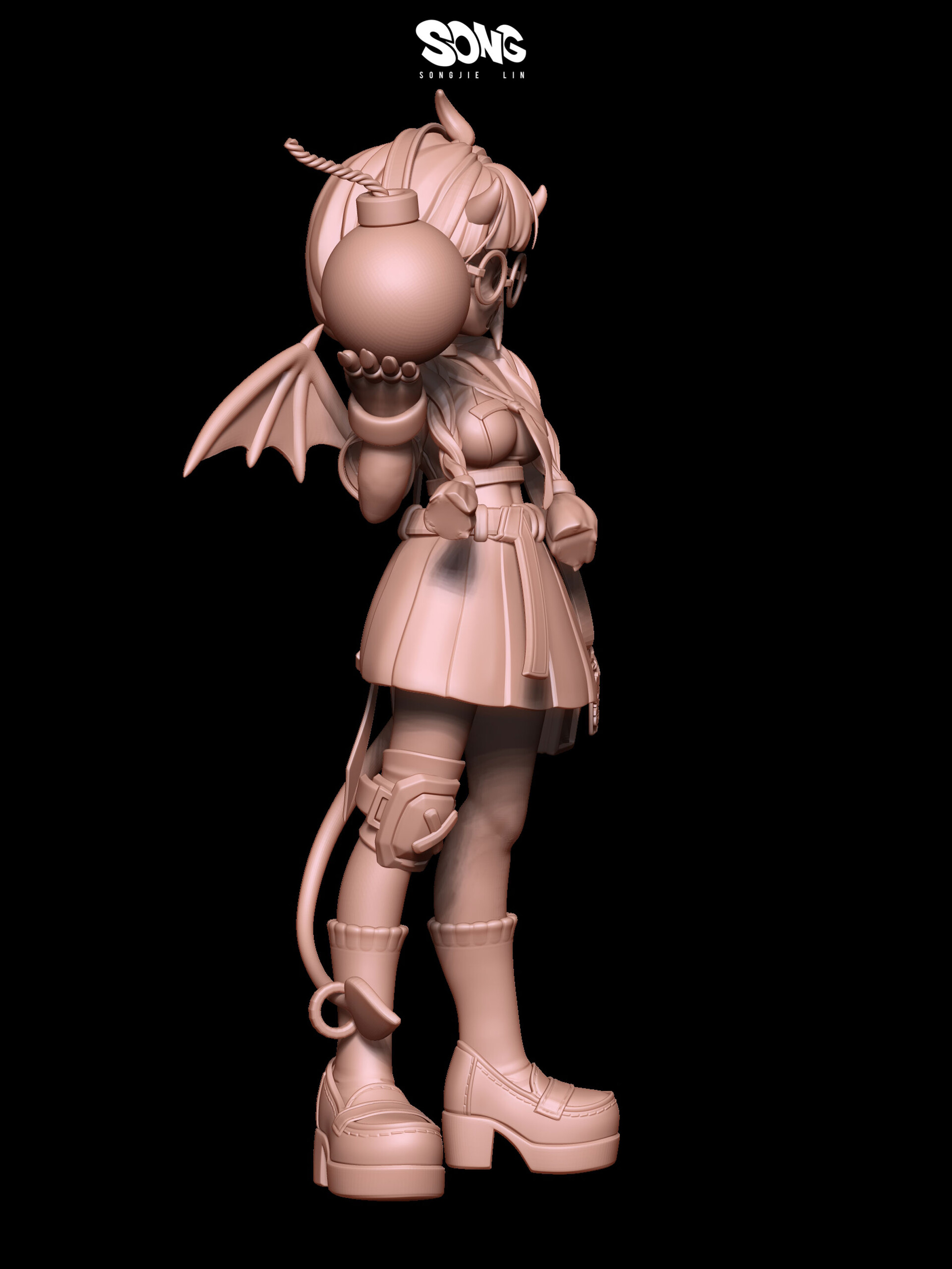 SONG JIE LIN - vol.018.暴躁学妹（Angry school girl）