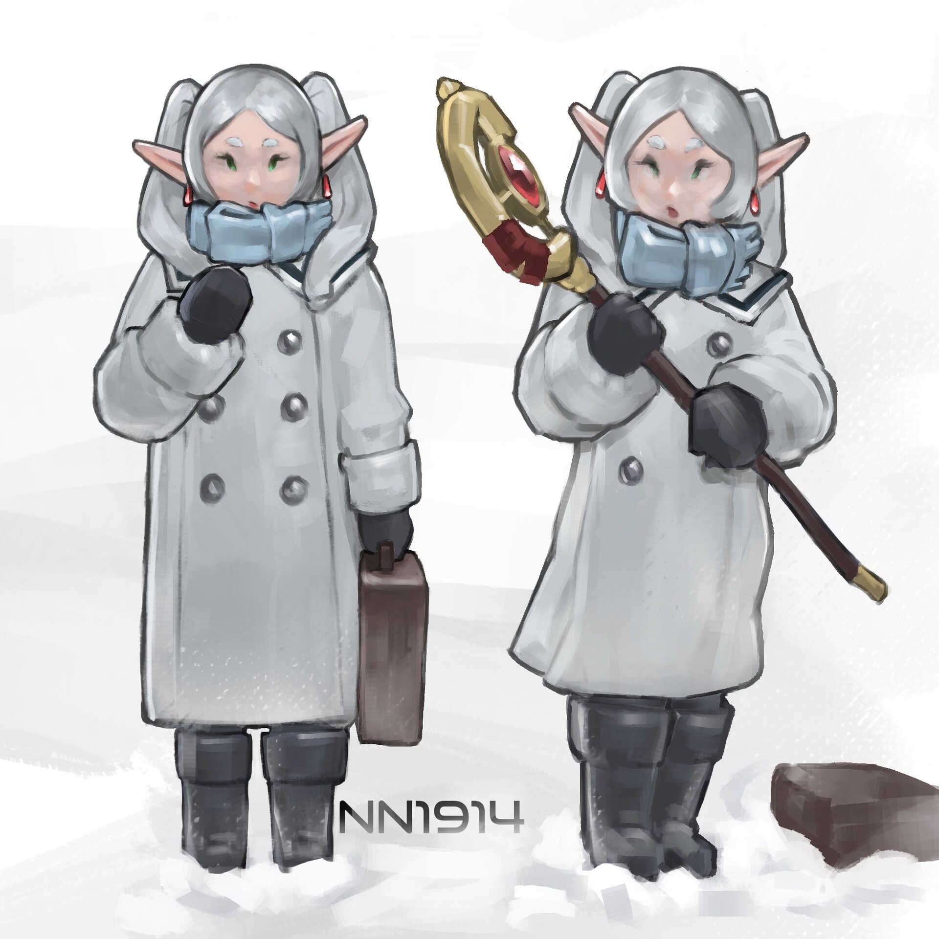 ArtStation - Frieren fan art