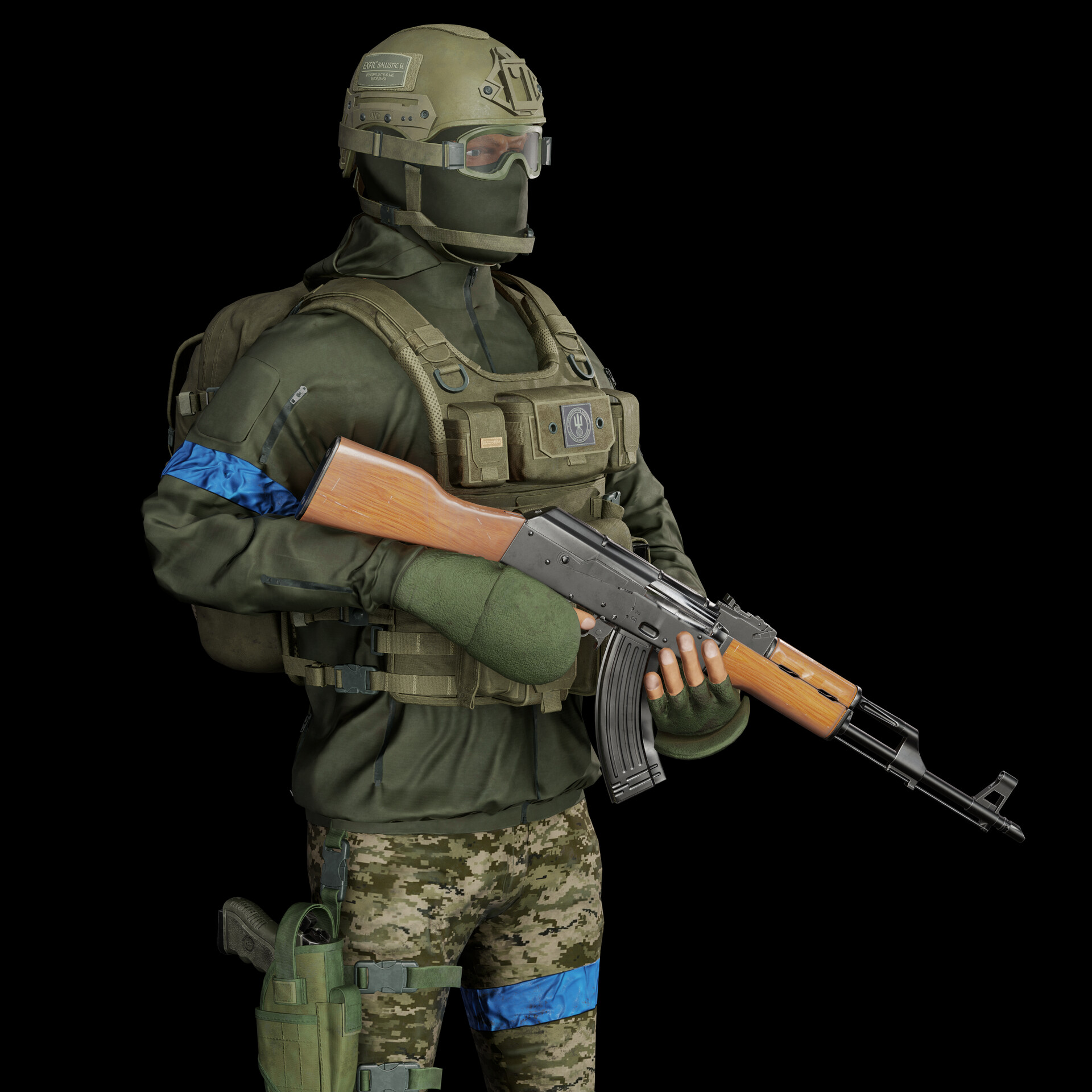 ArtStation - Infantry Unit