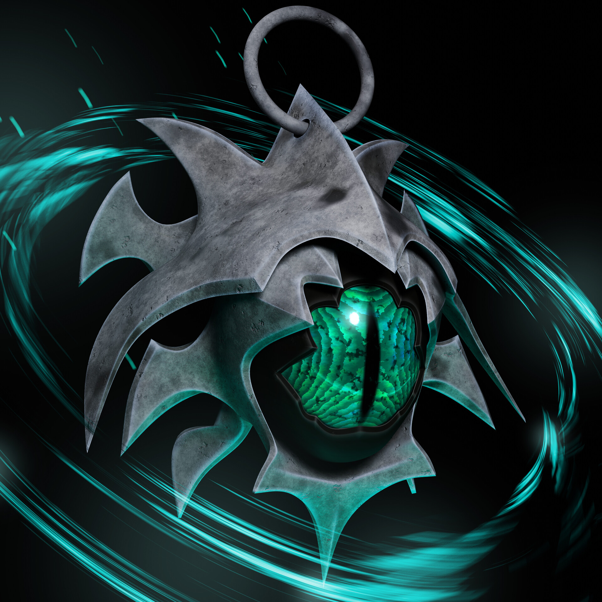 ArtStation - Eye of Skadi from Dota 2 (Made in Blender)