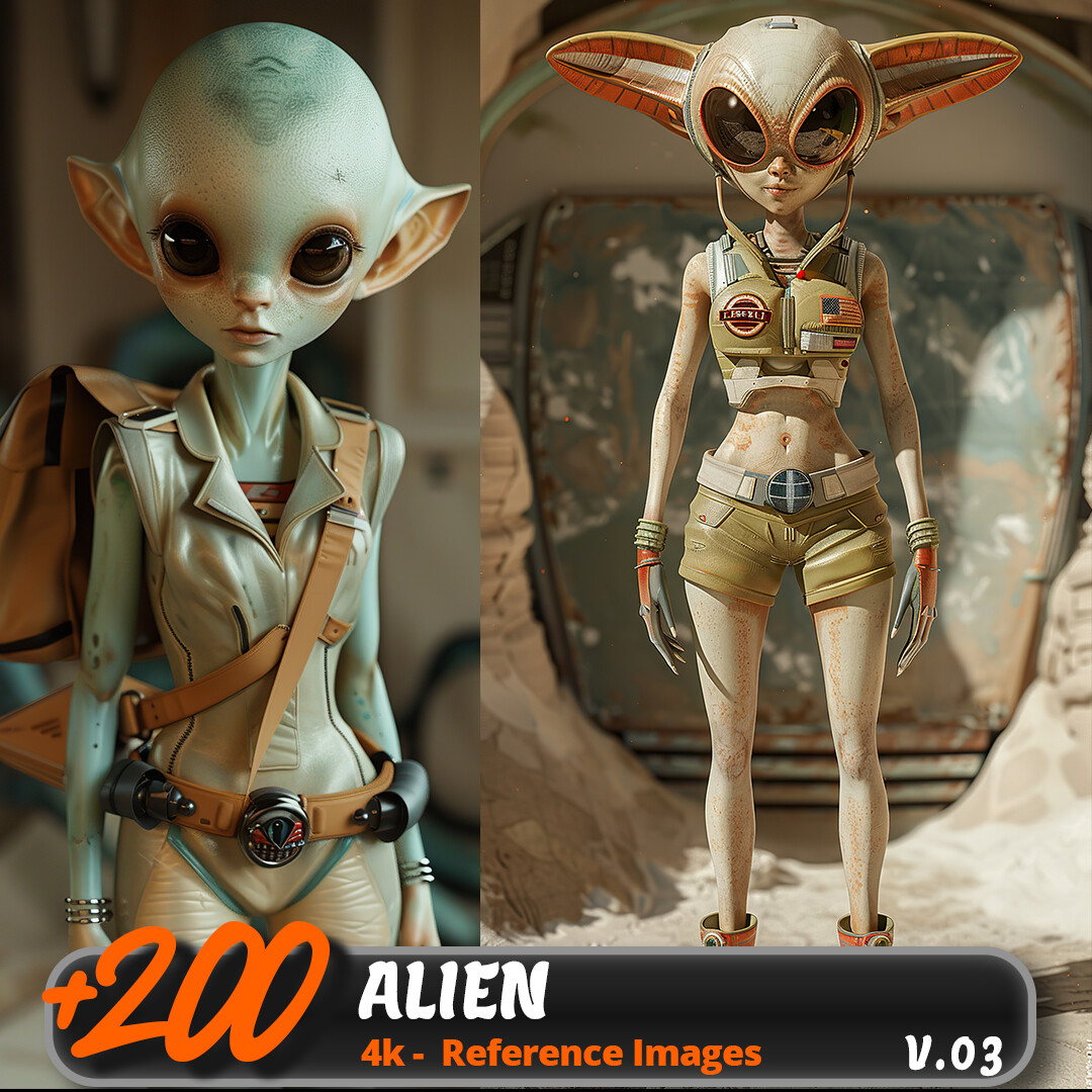 Princesa sofia - ALIEN VOL. 03/ 4K/ Reference Image