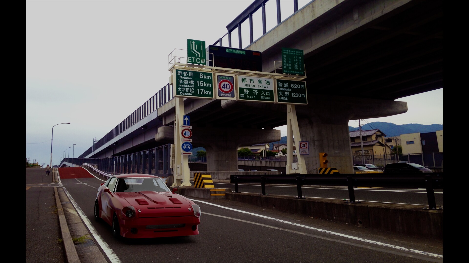 ArtStation - ABR Hosoki Z Driving in Fukoka Expressway
