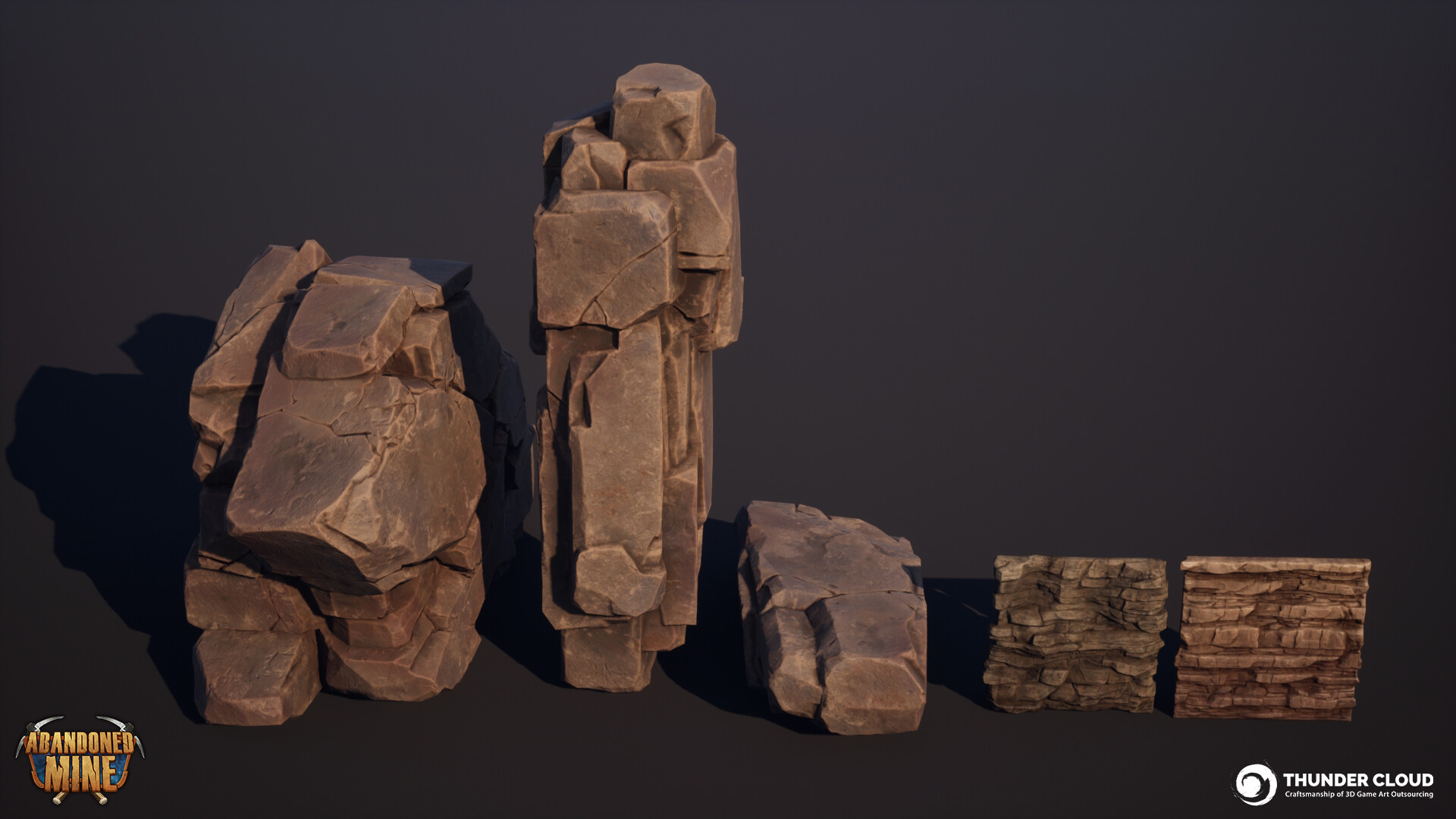 Thunder Cloud Studio - Modular Asset - Abandoned Mine (Realistic PBR 3D ...