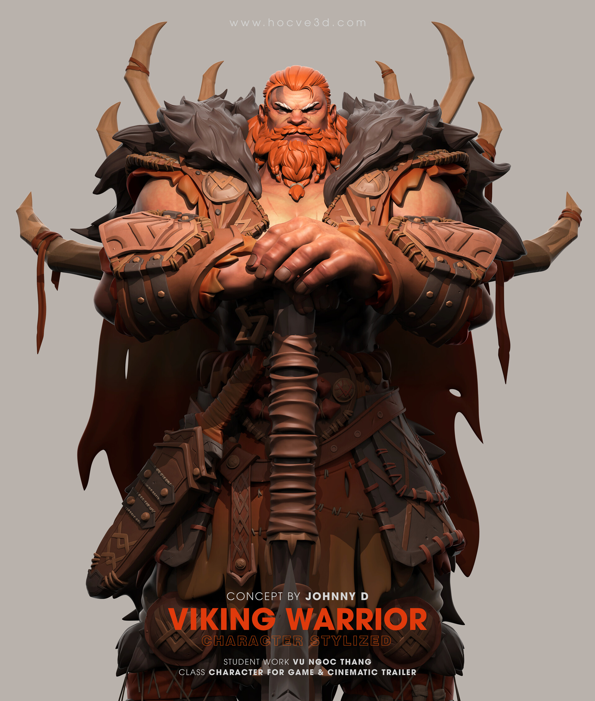 ArtStation - Viking Warrior