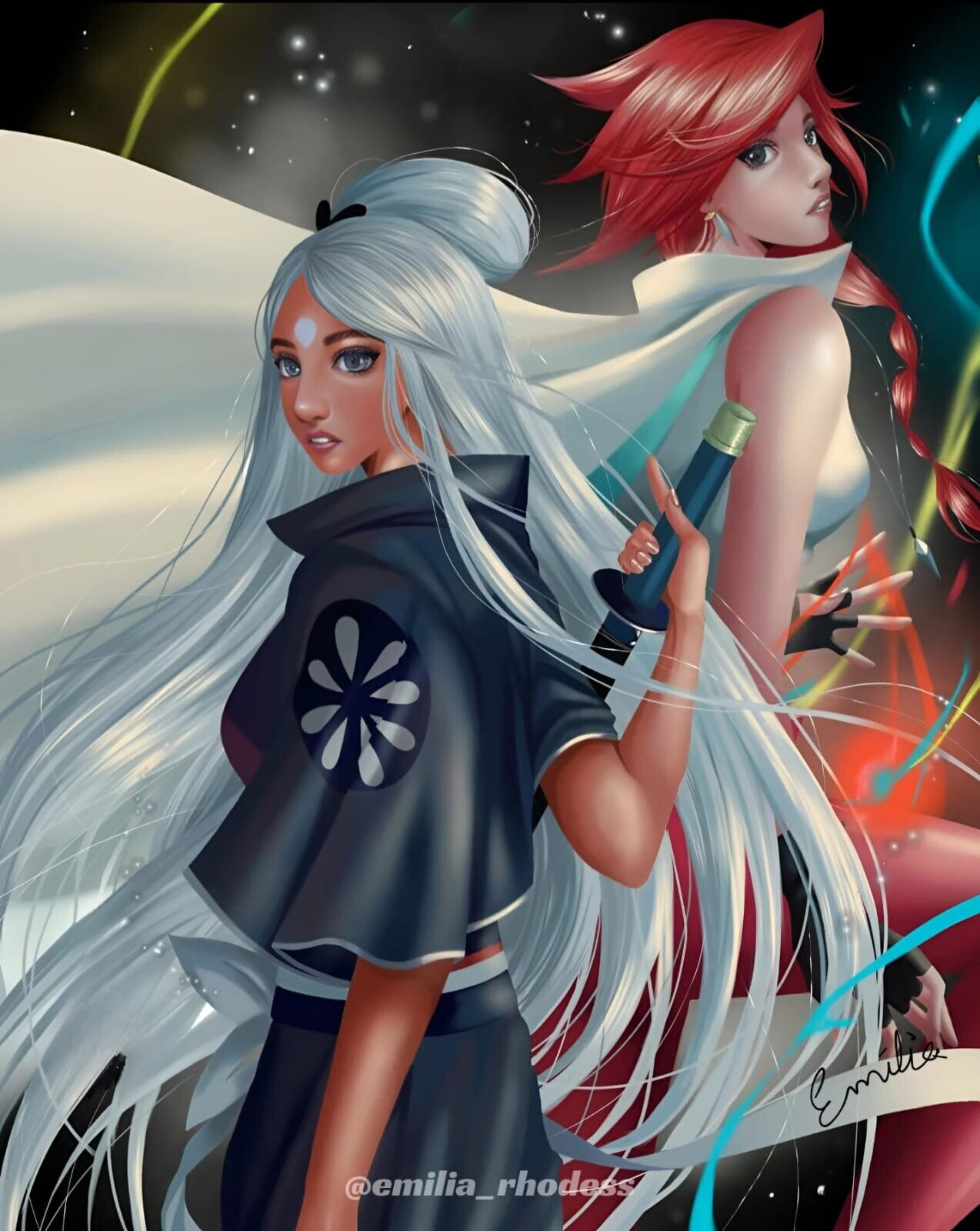 ArtStation - A Dual Portrait