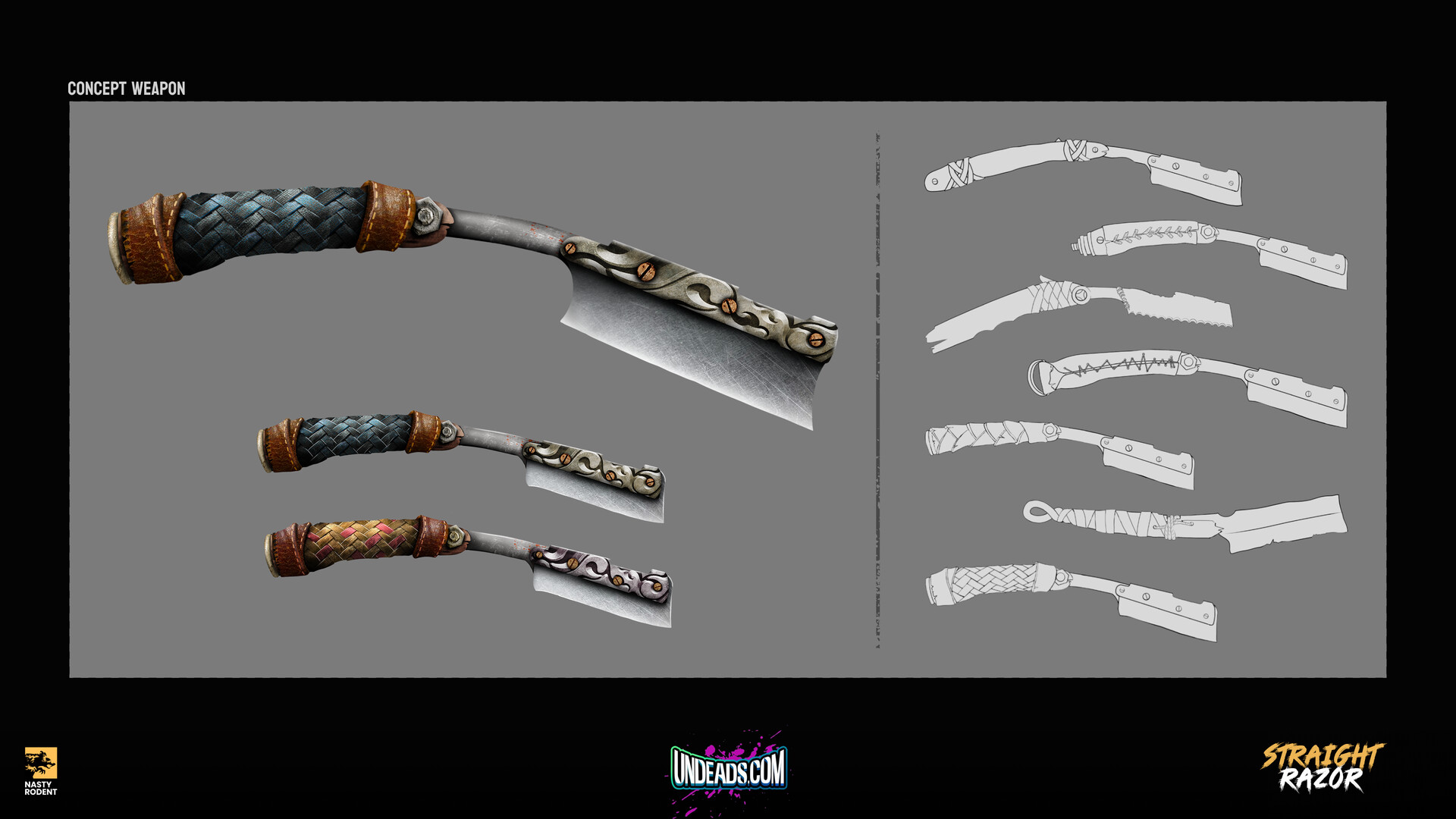 ArtStation - Straight Razor