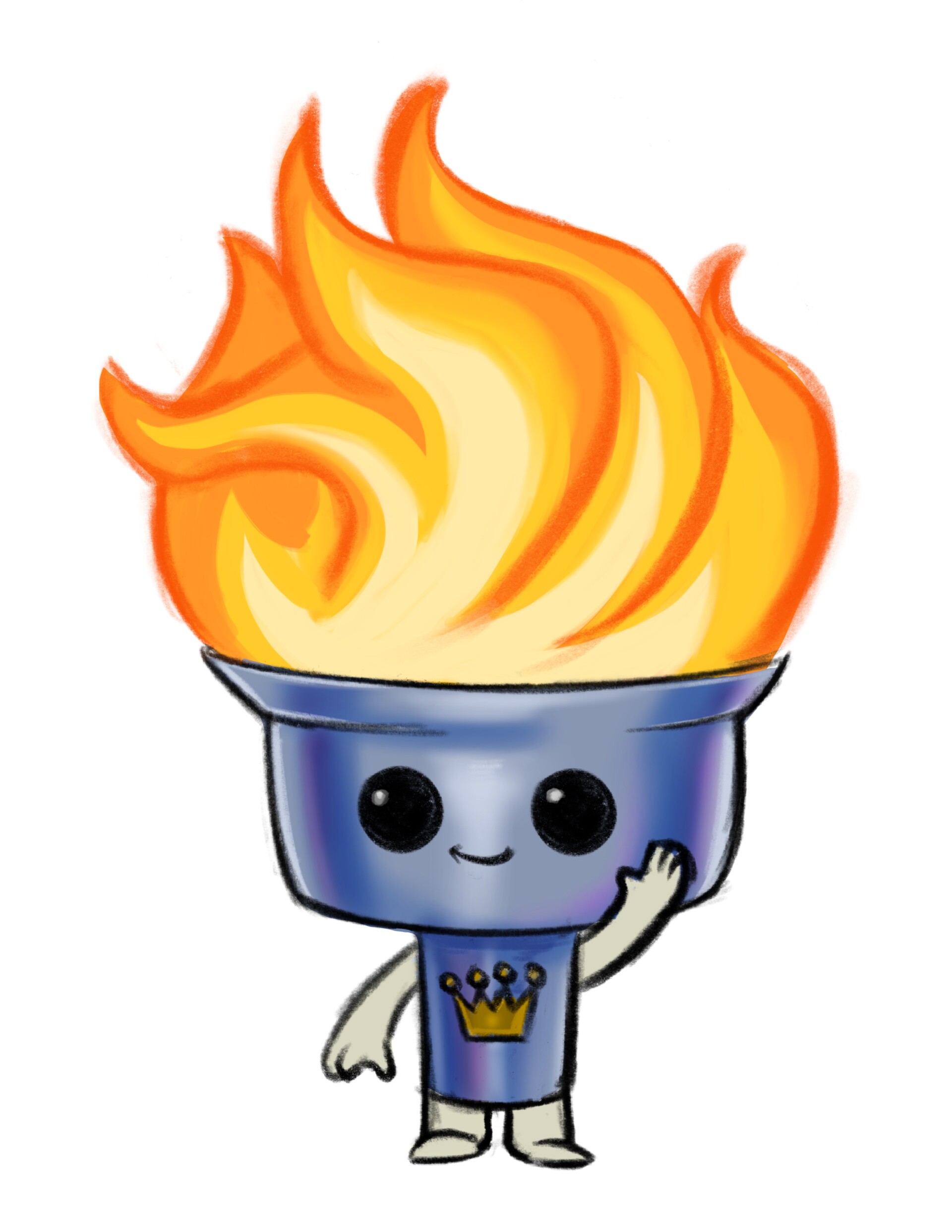 ArtStation - Funko Fundays 2020 Mascot Torchy Concept