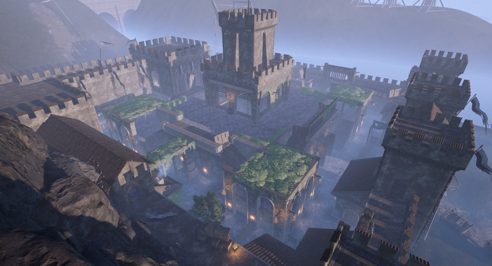 ArtStation - Dinas - Multiplayer Melee Map