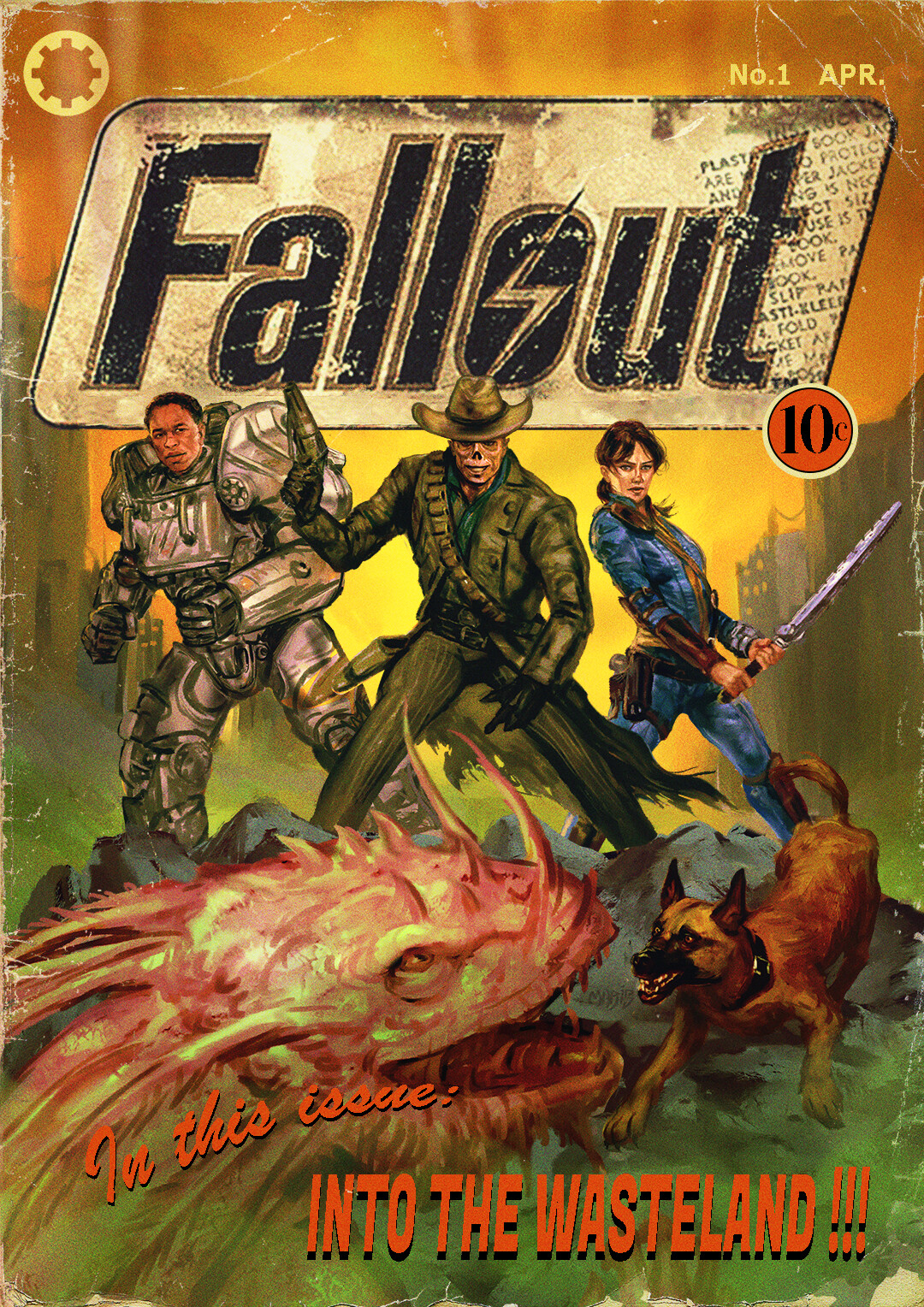 What’s your guys favorite pieces of classic fallout art? It can be ...