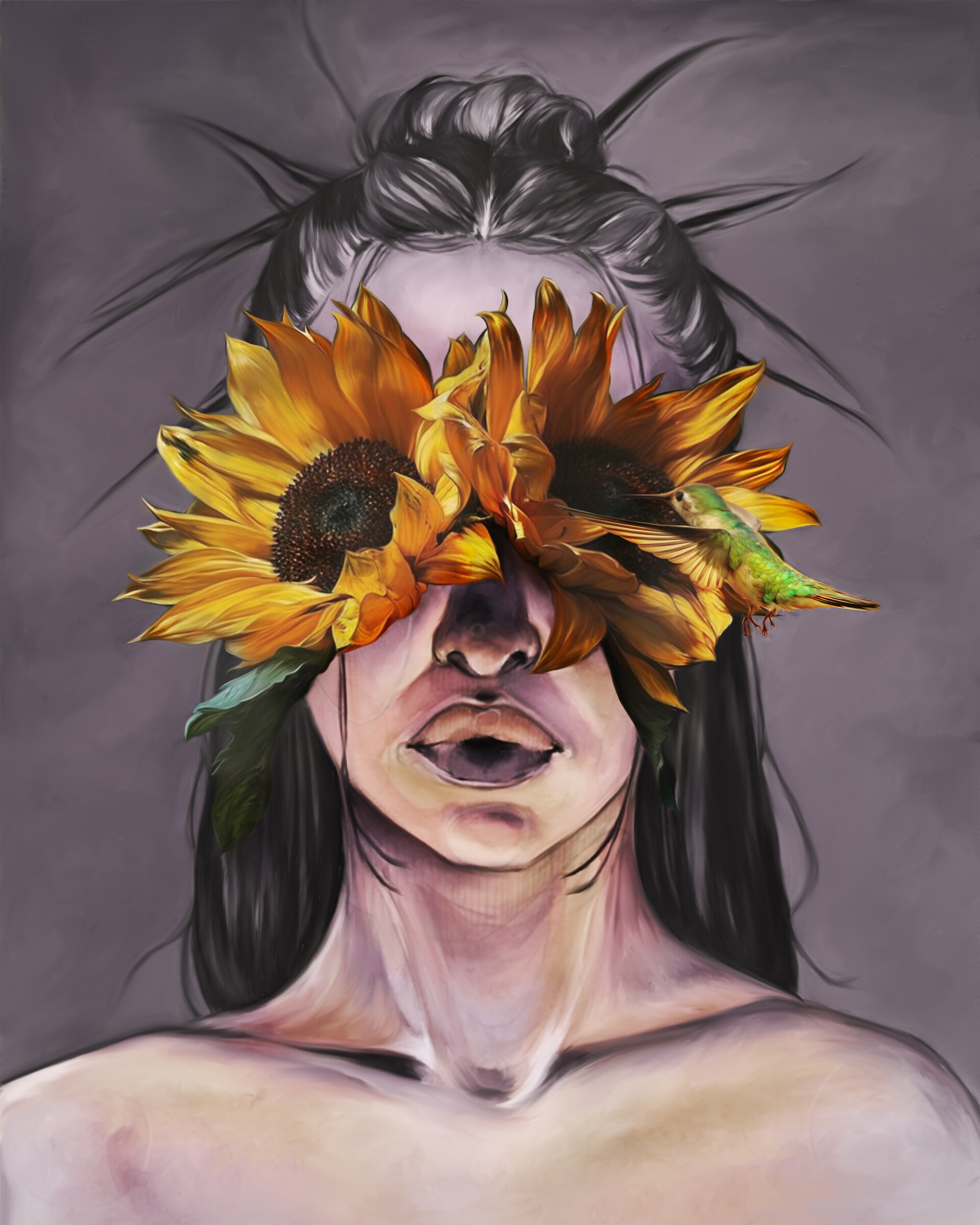 ArtStation - Surreal Portrait Design N01