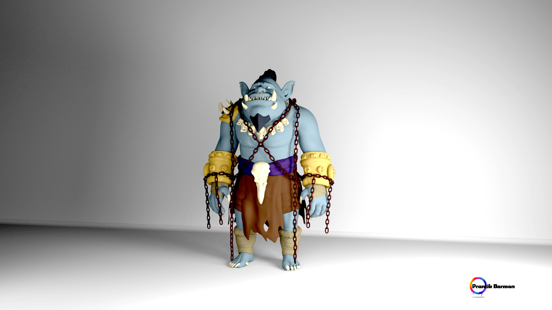 ArtStation - 3D Monster Model