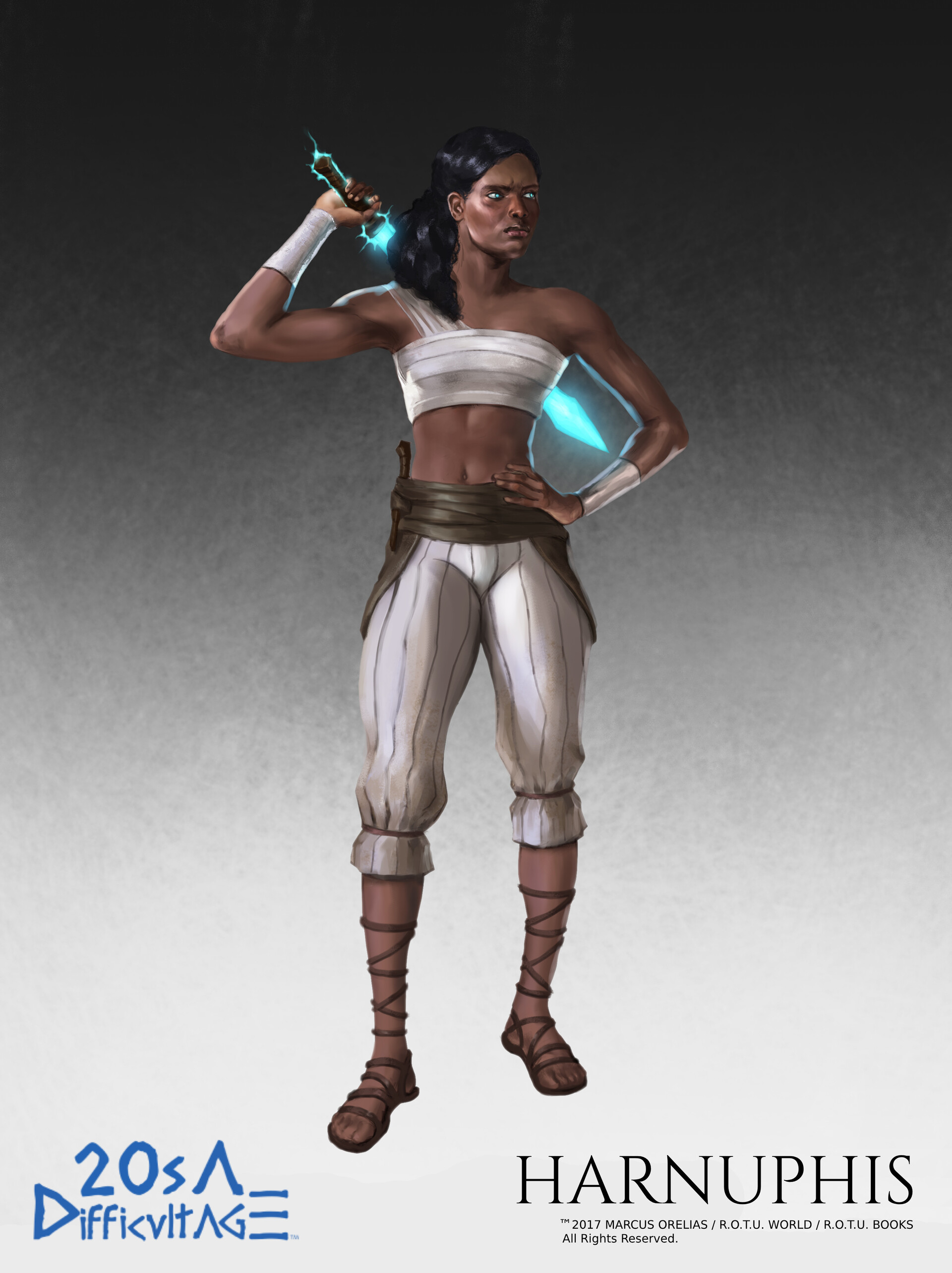 ArtStation - 20s A Difficult Age - Character: Harnuphis