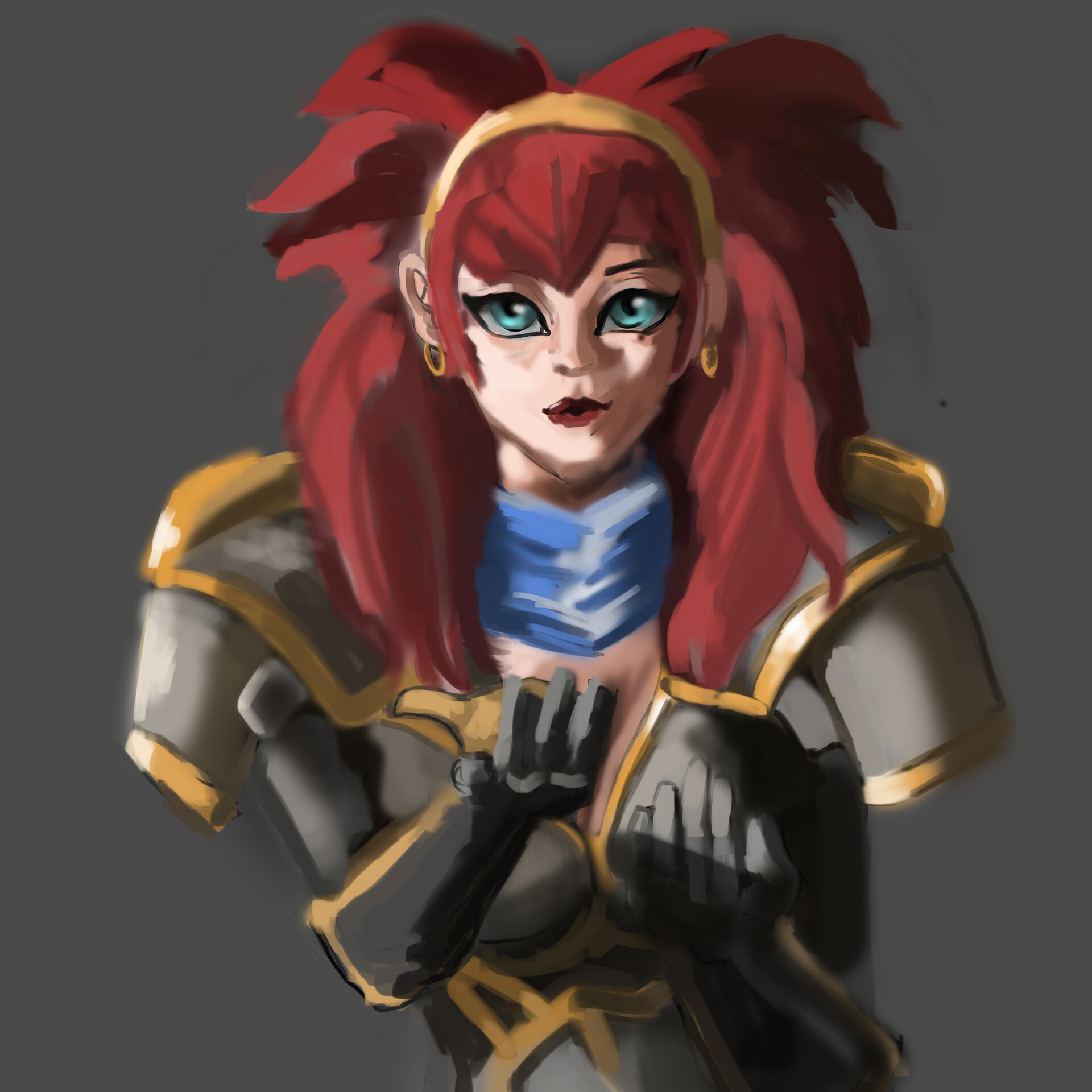 ArtStation - New paladin Maxine