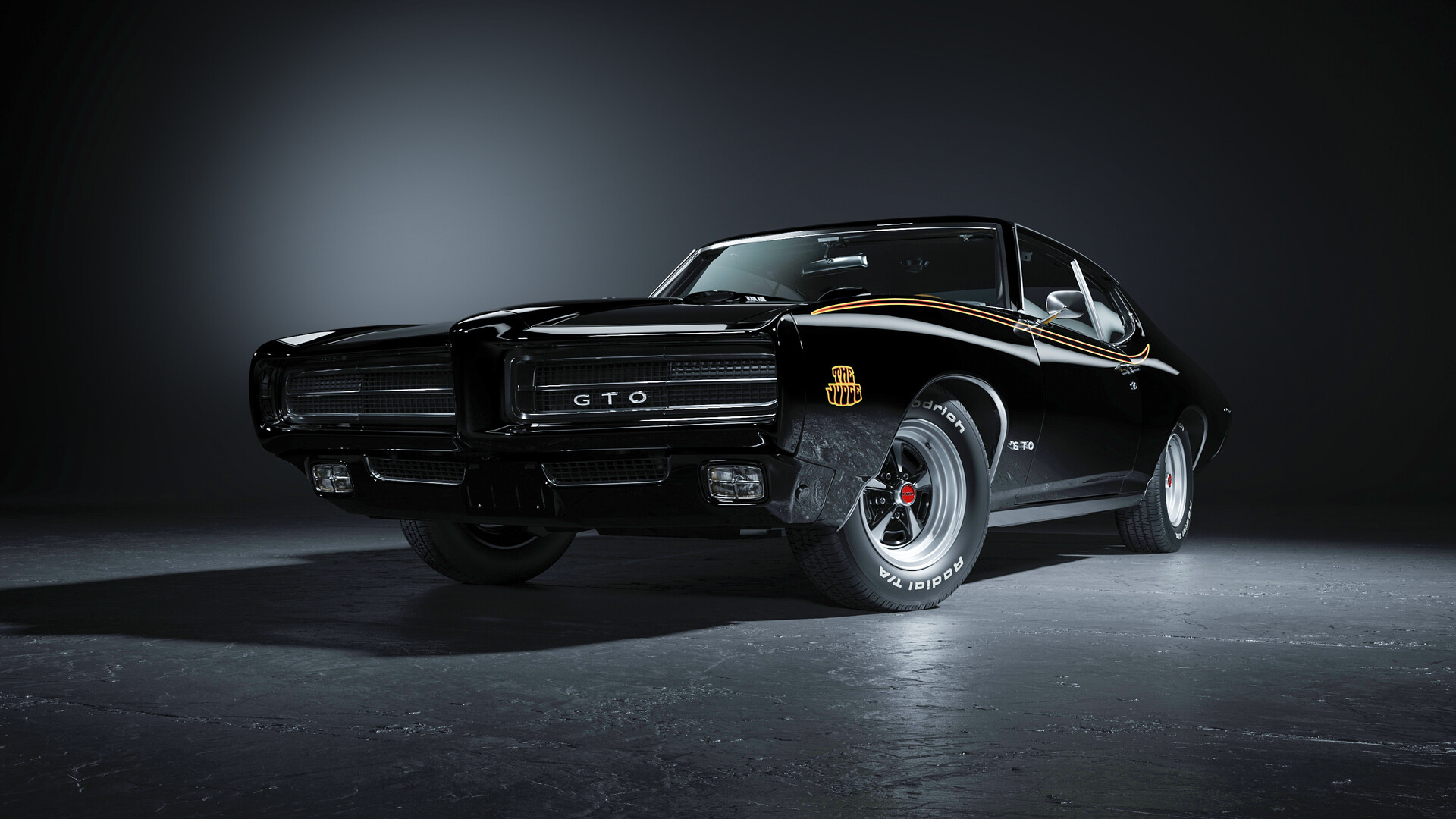 ArtStation - 1969 Pontiac GTO "The Judge" | CGI - 3D model