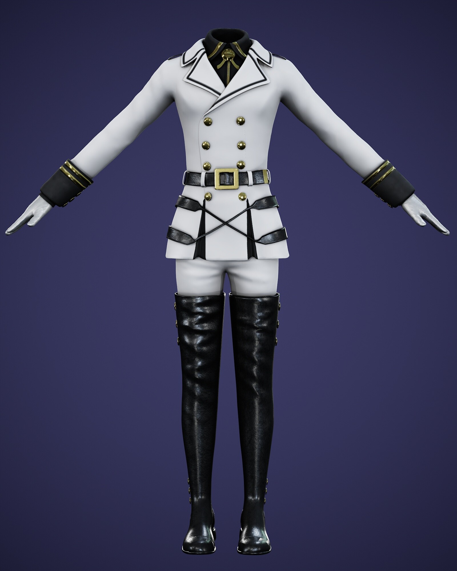 Monarch - final fantasy uniform