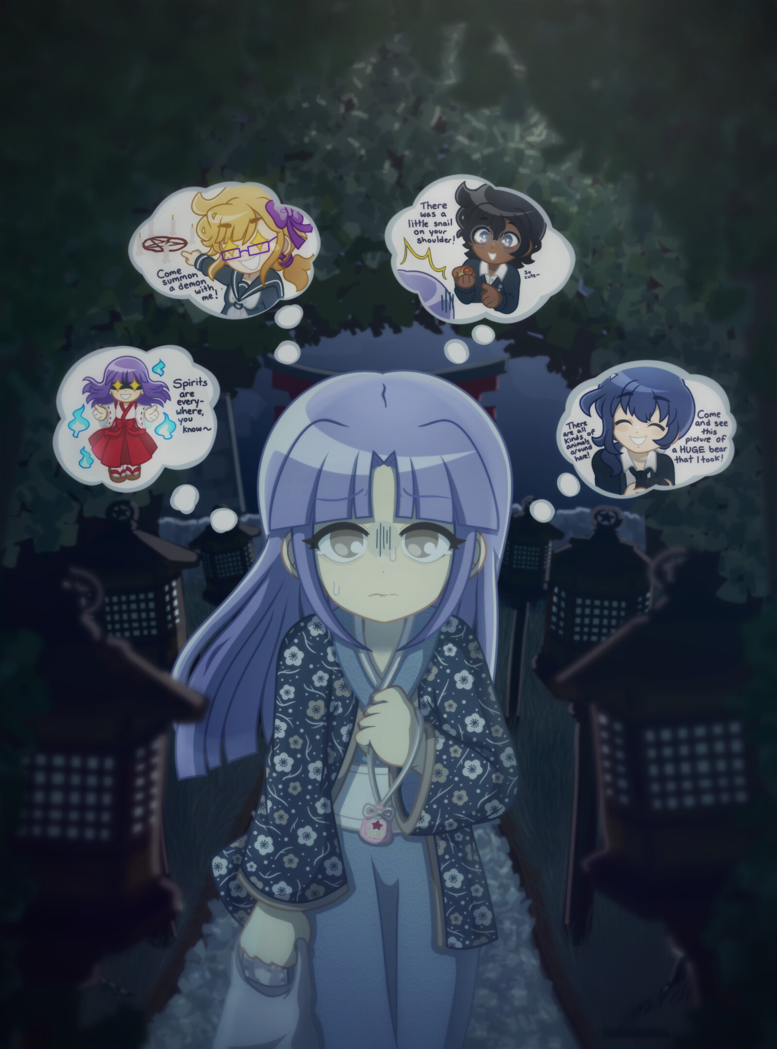 ArtStation - I'm Not Afraid Of The Dark