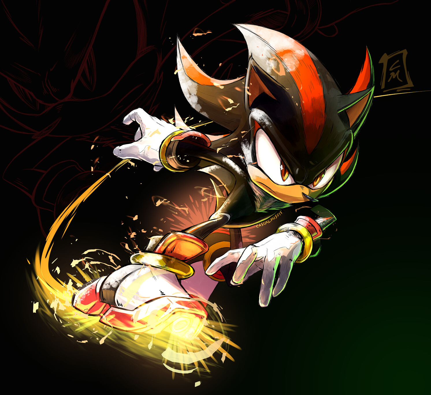 ArtStation - Shadow The Hedgehog