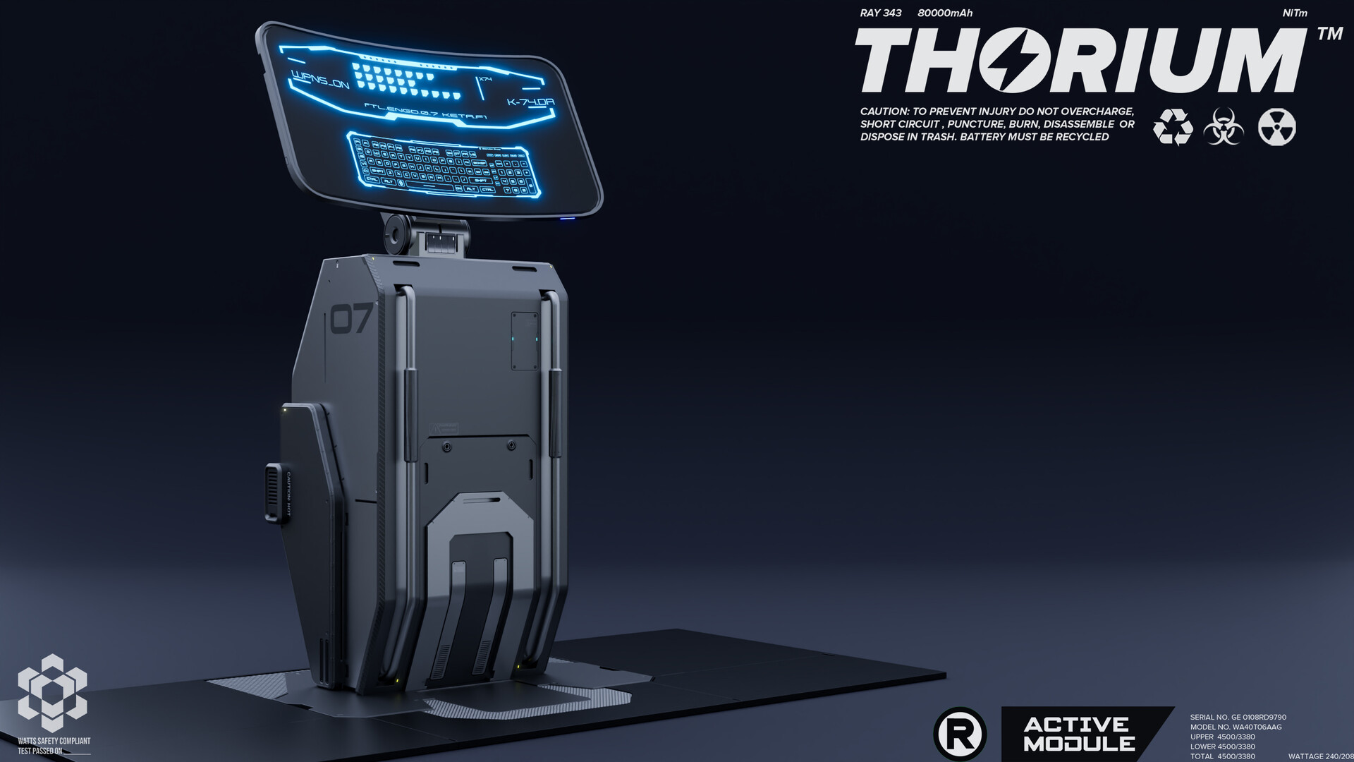 ArtStation - Sci-Fi Terminal