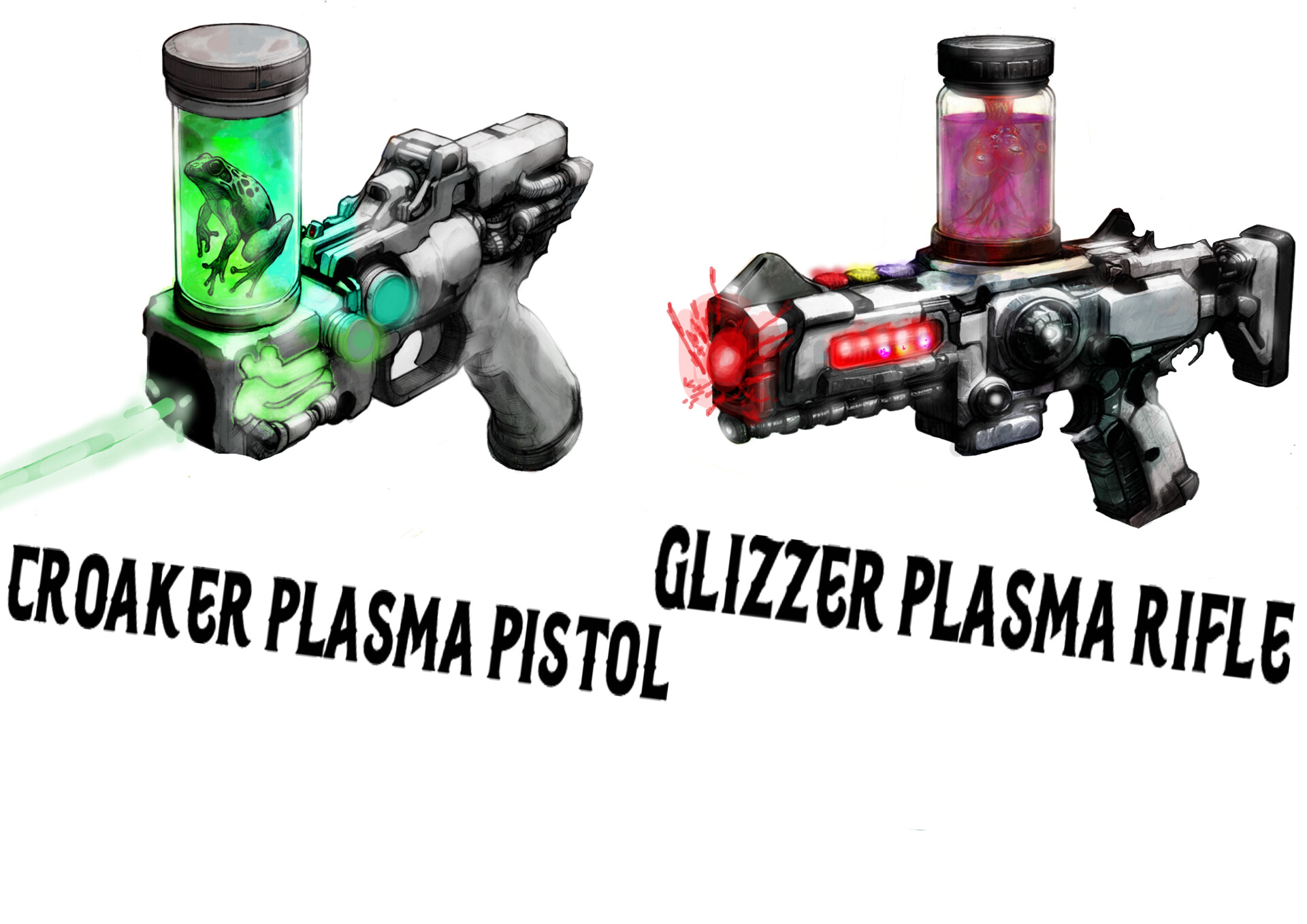 ArtStation - Organic Weapons