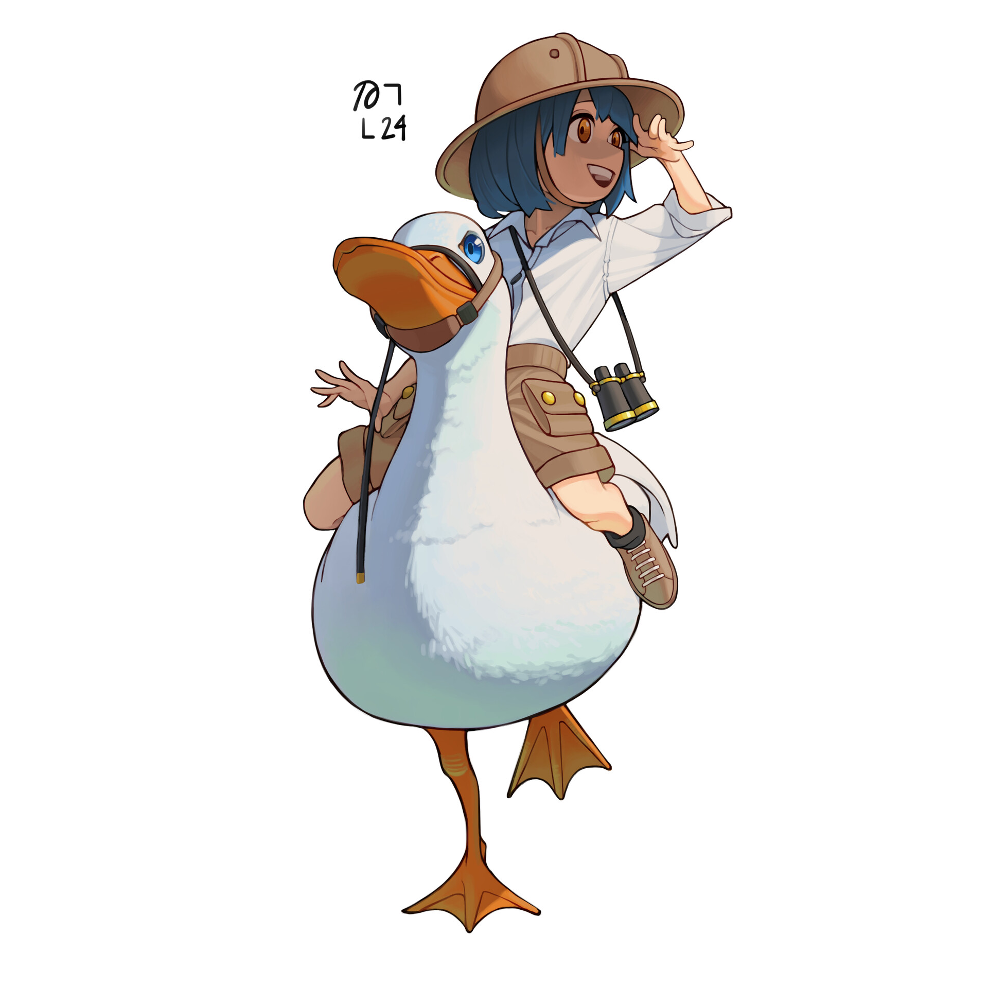 ArtStation - 09 - Duck Rider